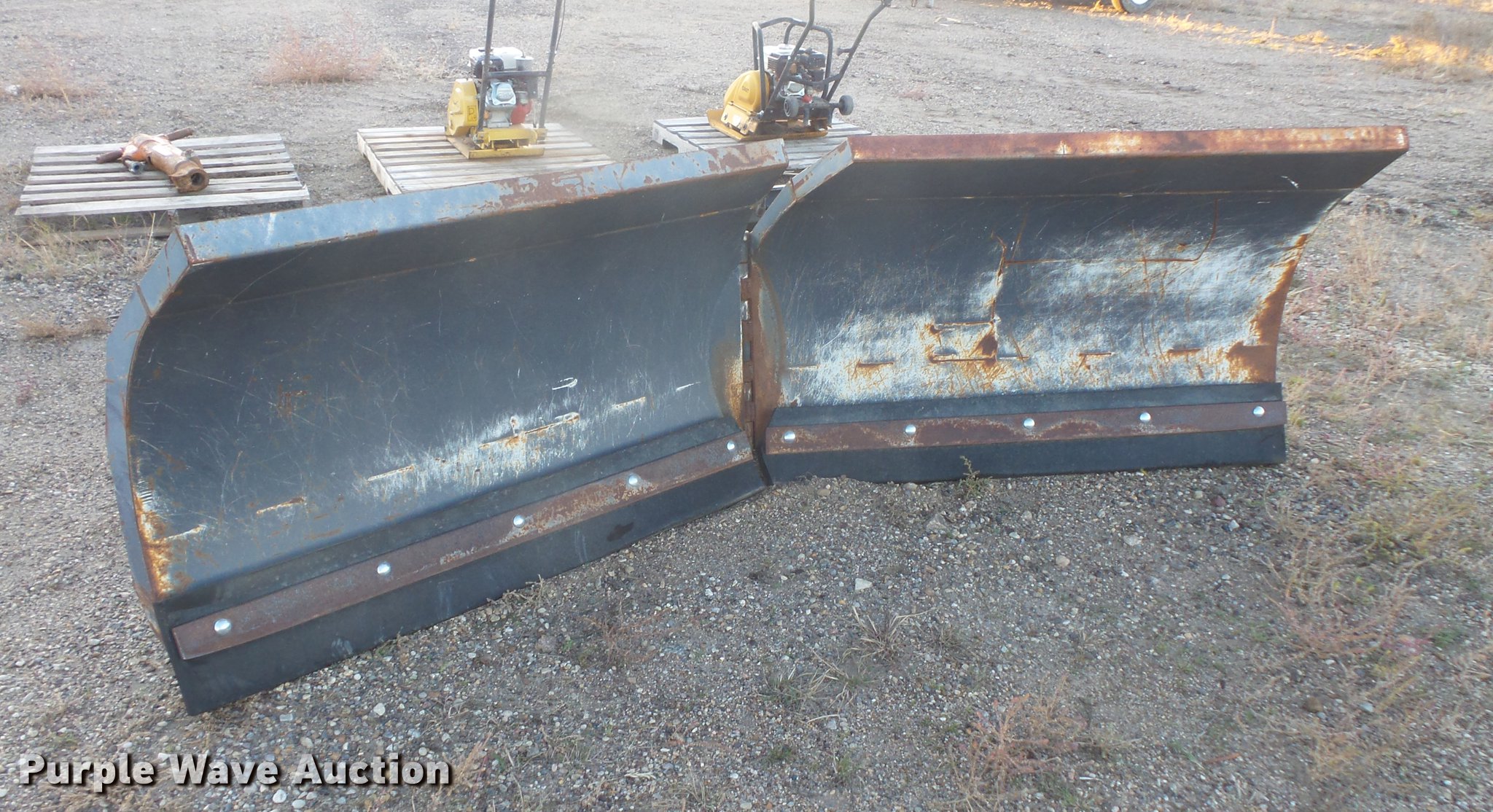Kwik-way V snow plow in Pierre, SD | Item DB8119 sold | Purple Wave