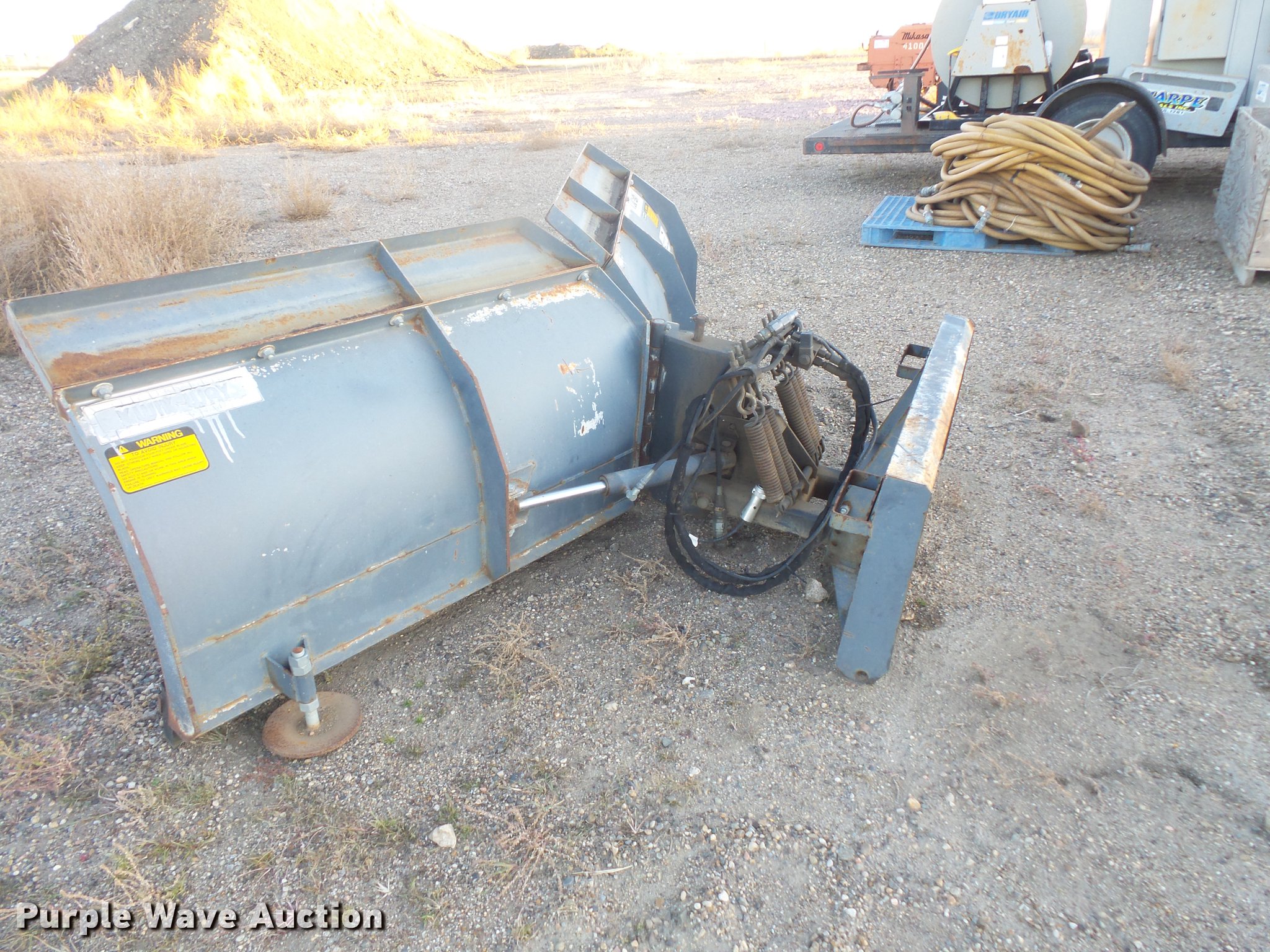 Kwik-way V snow plow in Pierre, SD | Item DB8119 sold | Purple Wave