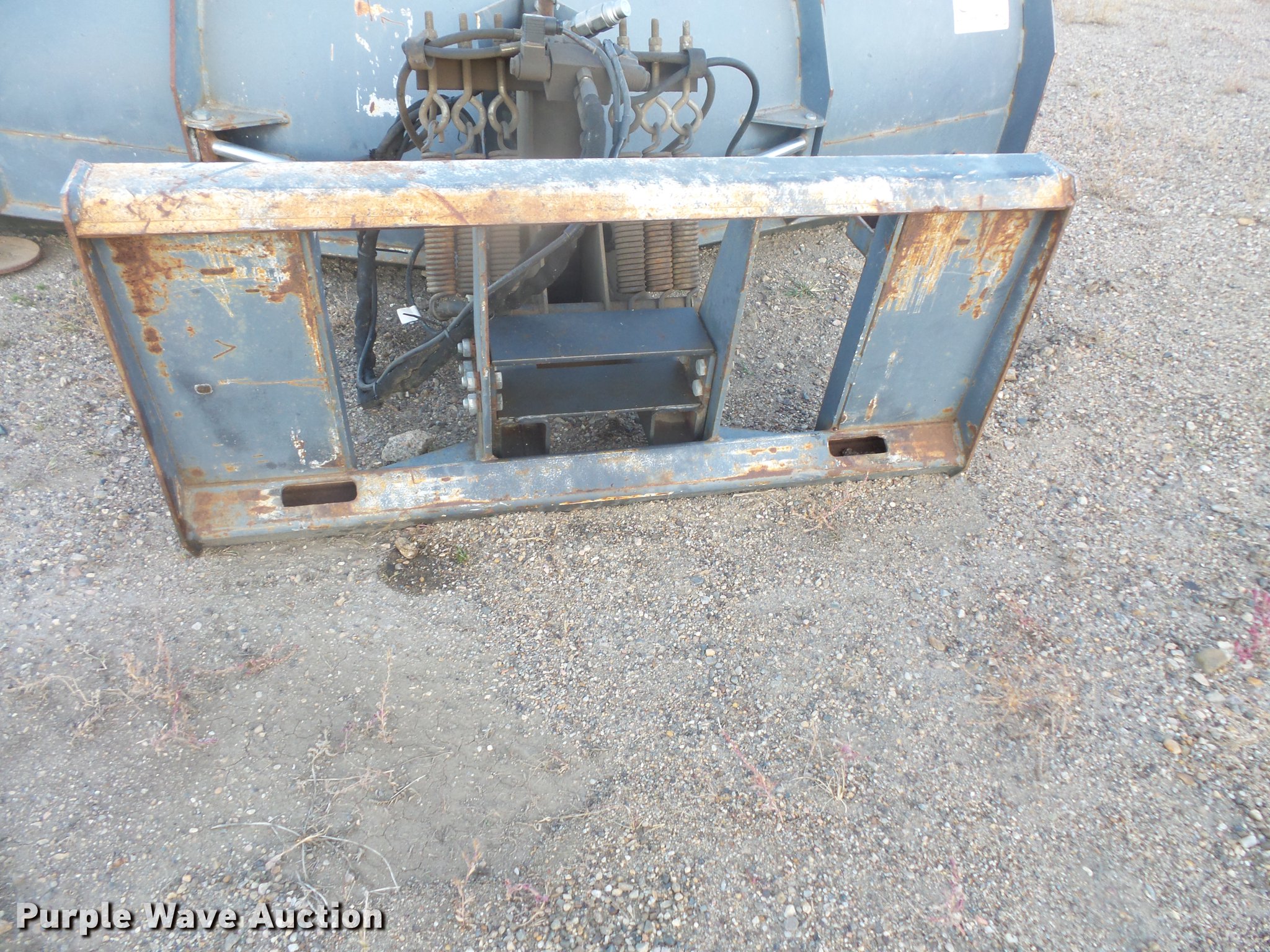 Kwik-way V snow plow in Pierre, SD | Item DB8119 sold | Purple Wave