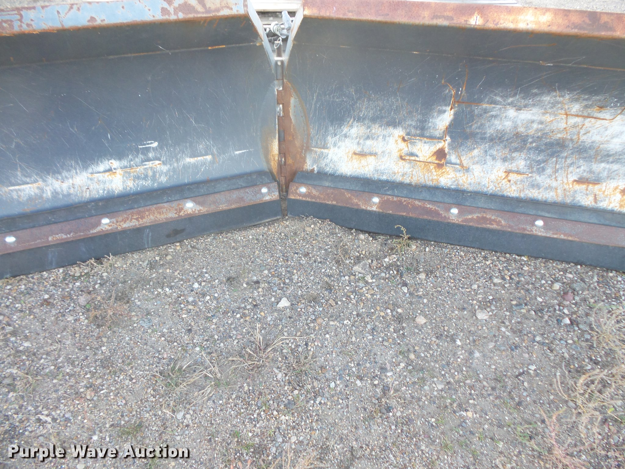 Kwik-way V snow plow in Pierre, SD | Item DB8119 sold | Purple Wave