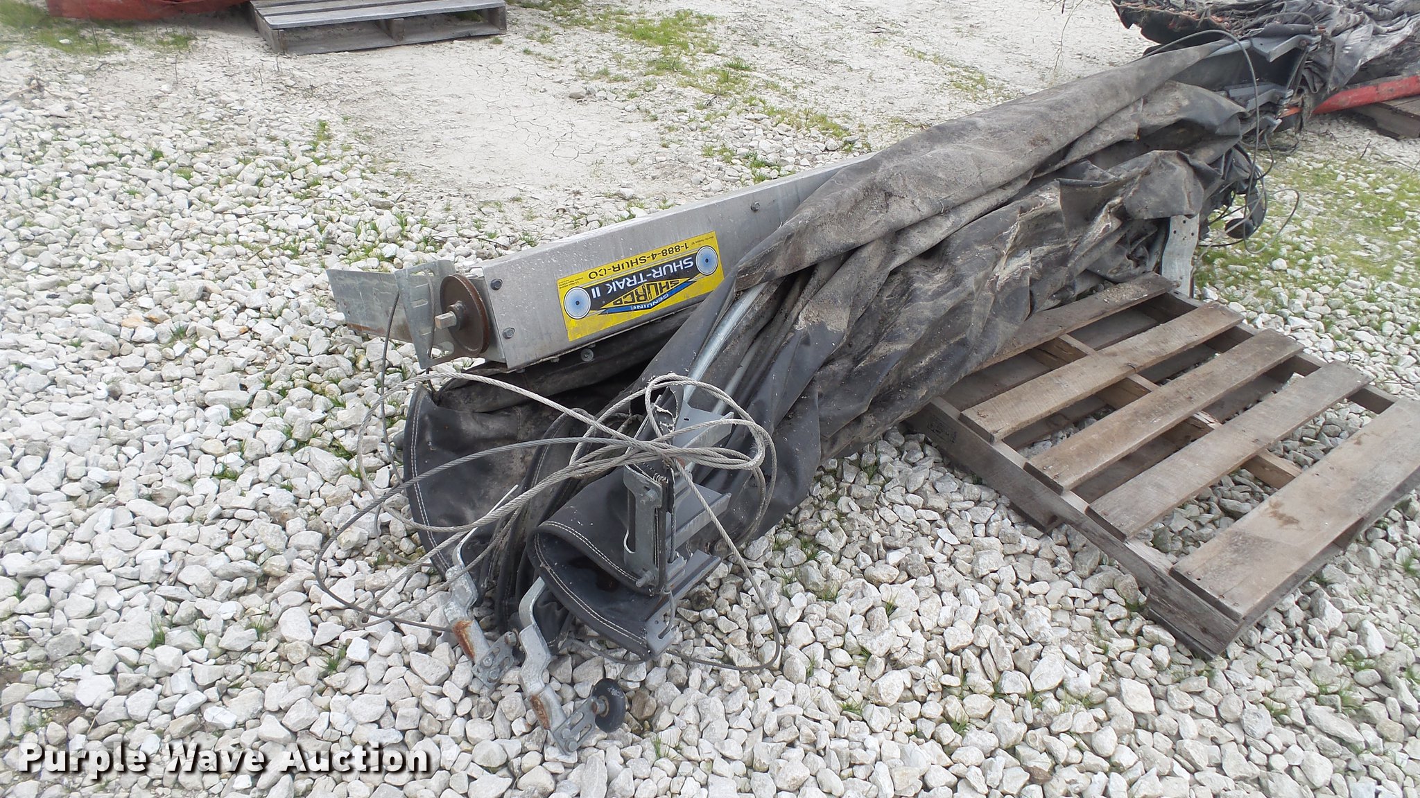 Shurco Shur-Trak II mesh trailer tarp in Beardstown, IL | Item DC2507 ...