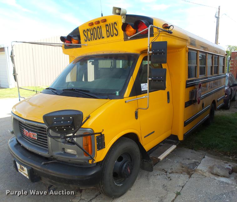 2001 GMC Savana G3500 Cargo Thomas school bus in Ashland, KS | Item ...