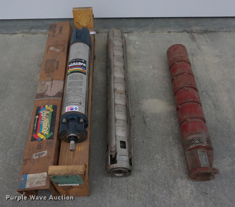 Water pumps and motors in Baldwin City, KS | Item DN9488 sold | Purple Wave