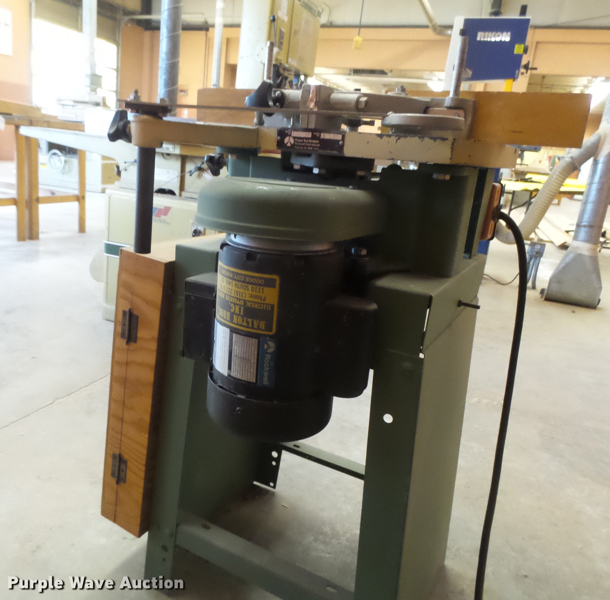 Rockwell 43-120 wood shaper in Ashland, KS | Item DE9202 sold | Purple Wave