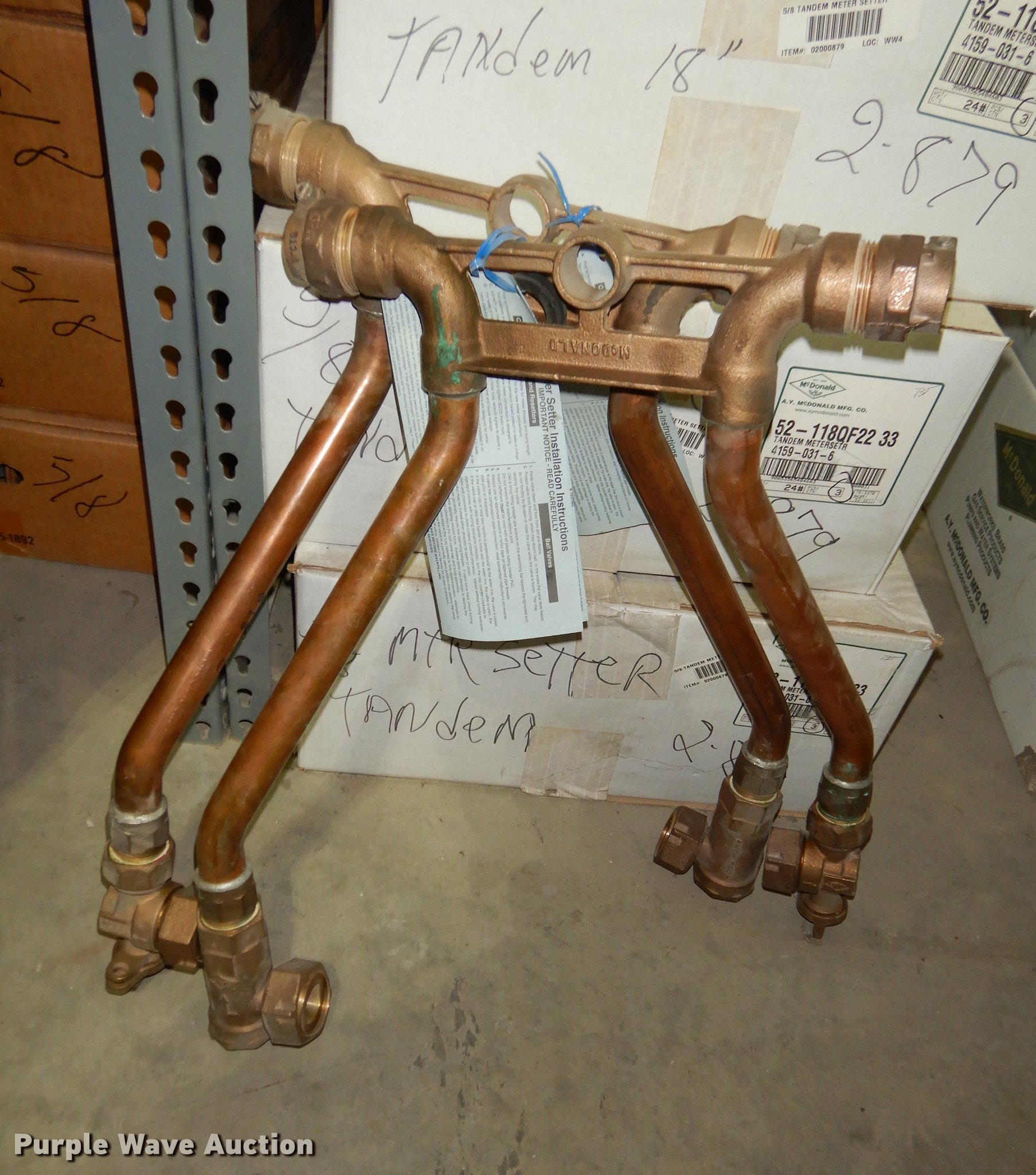 (49) A.Y. McDonald tandem meter setters in Ottawa, KS | Item EC9817 ...