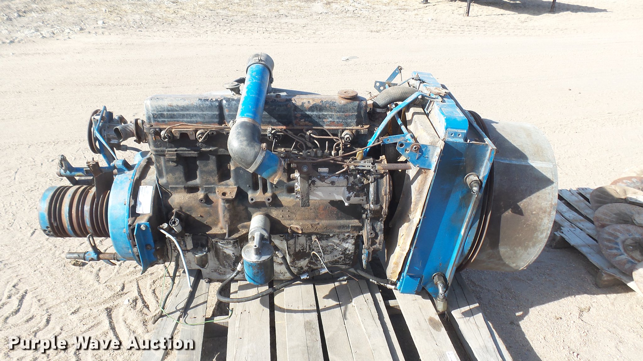 Ford 2715E 6.22L six cylinder diesel engine in Kinsley, KS | Item ...