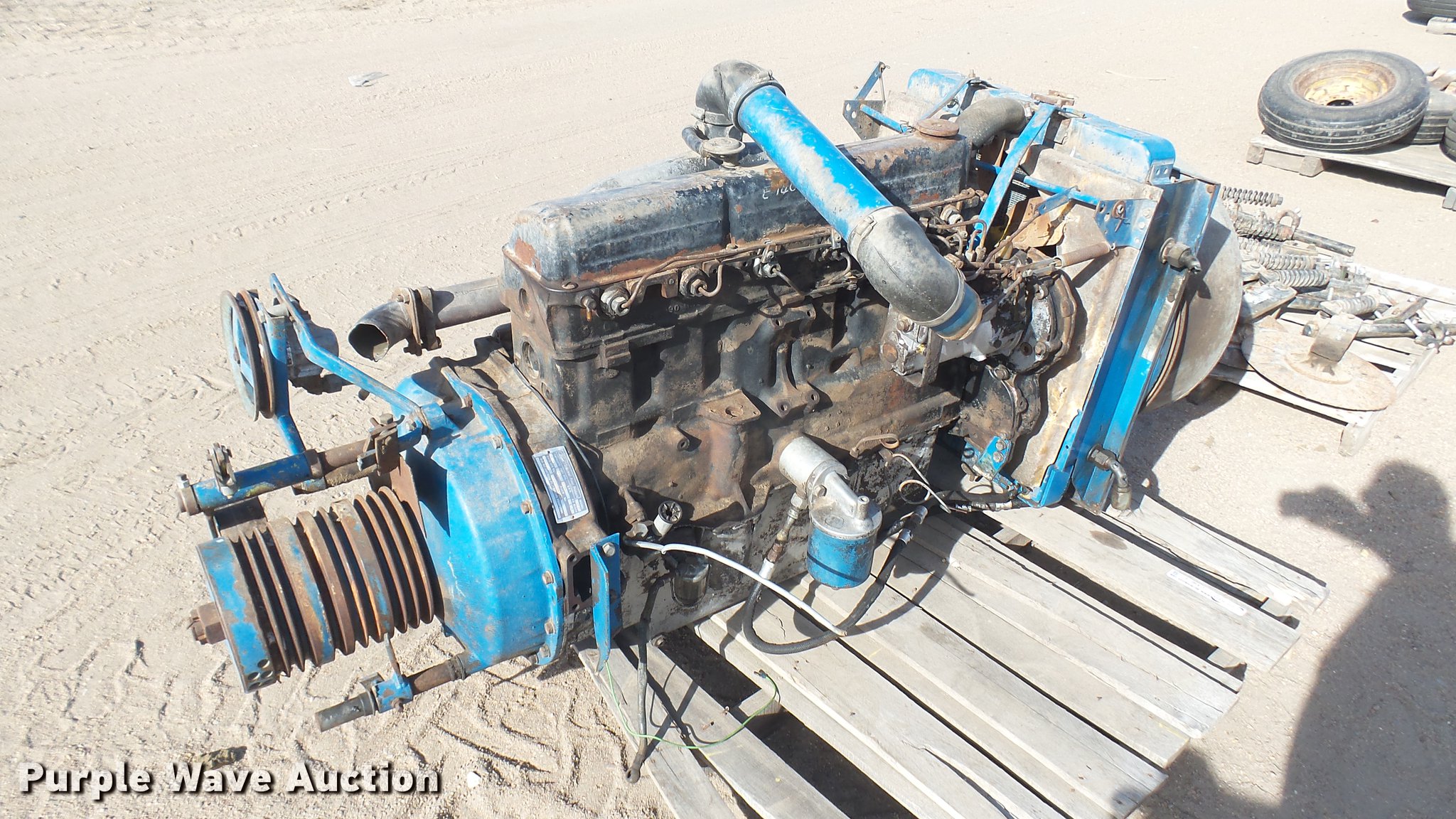 Ford 2715E 6.22L six cylinder diesel engine in Kinsley, KS | Item ...