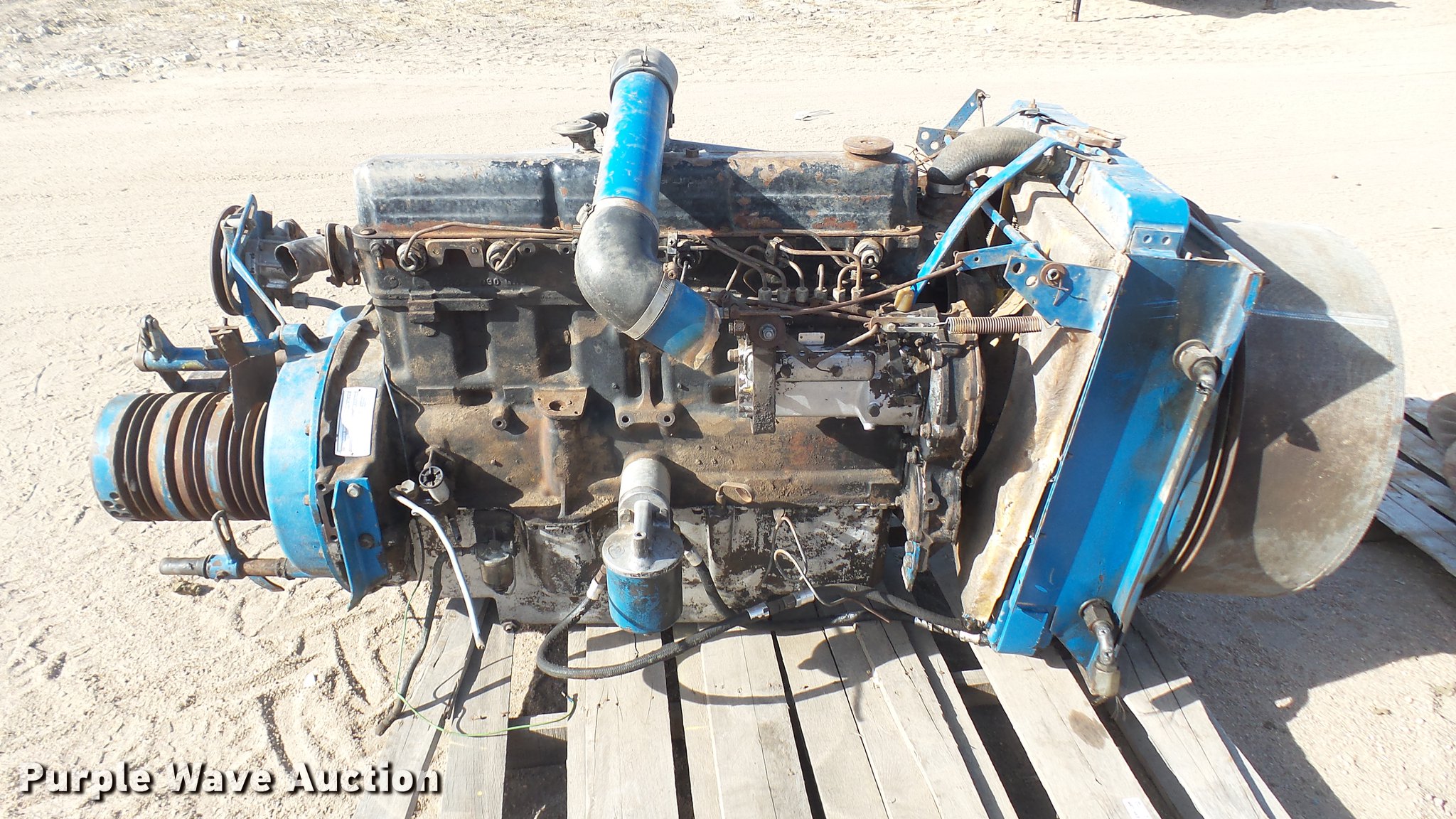 Ford 2715E 6.22L six cylinder diesel engine in Kinsley, KS | Item ...