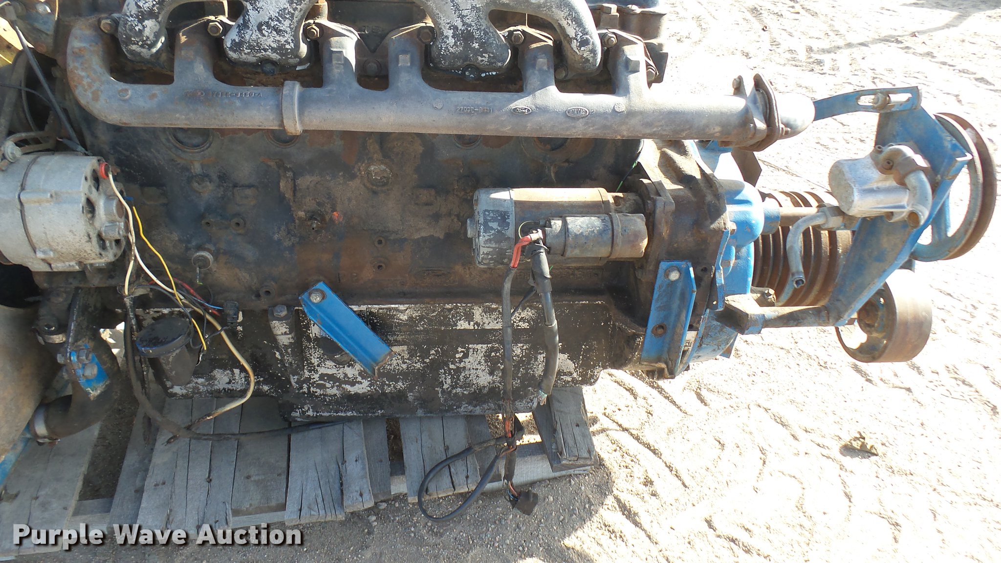 Ford 2715E 6.22L six cylinder diesel engine in Kinsley, KS | Item ...