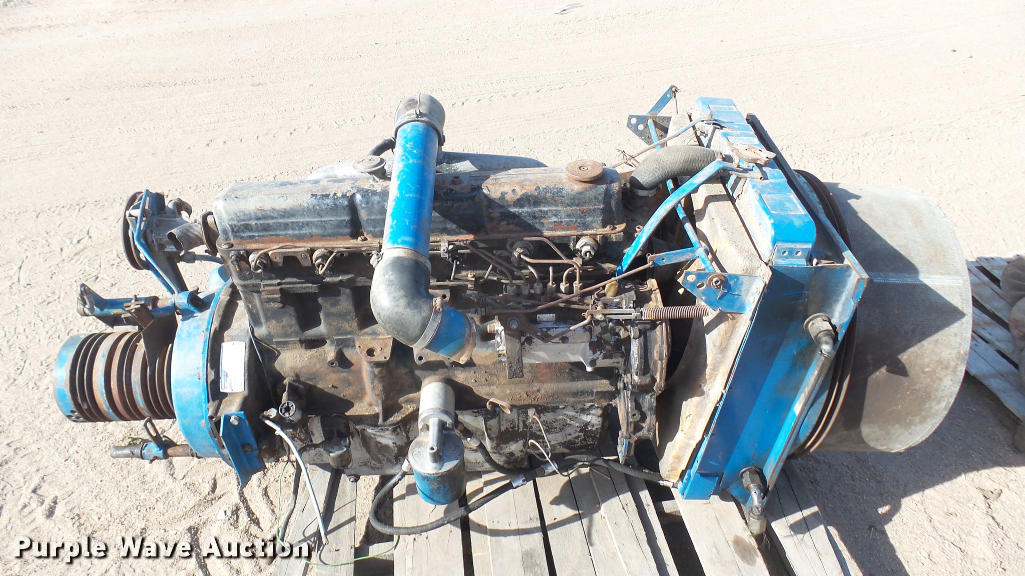 Ford 2715E 6.22L six cylinder diesel engine in Kinsley, KS | Item ...