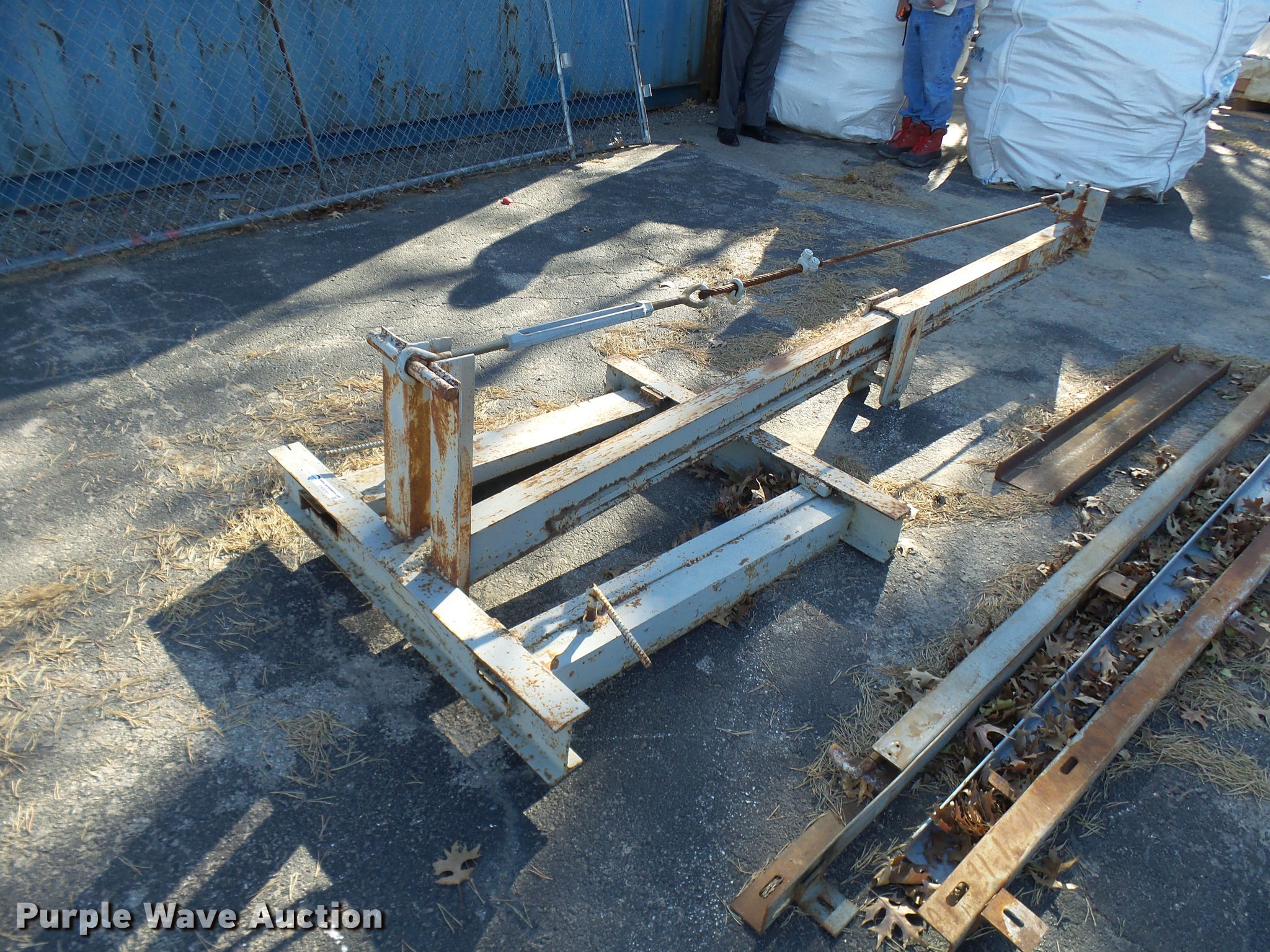 Shop built fork jib in Kansas City, MO | Item DX9291 sold | Purple Wave