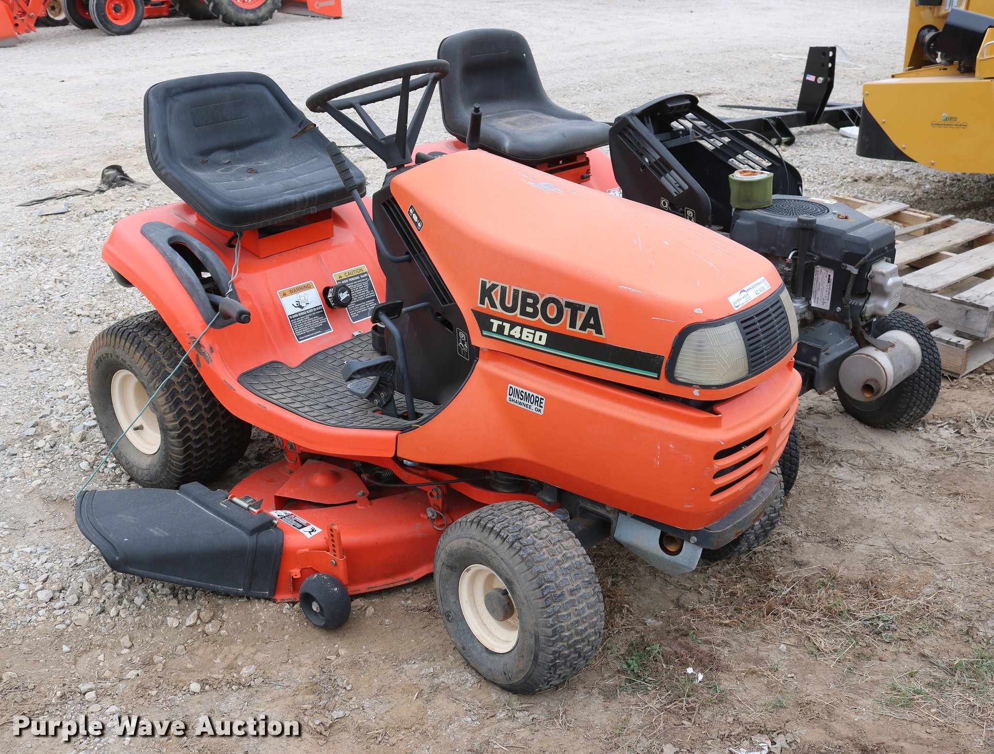 (2) Kubota lawn mowers in Ada, OK | Item AZ9330 sold | Purple Wave