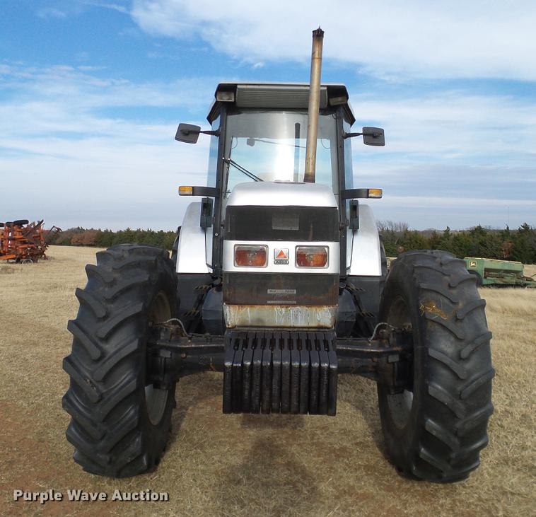 1992 White 6105 MFWD tractor in Guthrie, OK | Item DD1444 sold | Purple ...
