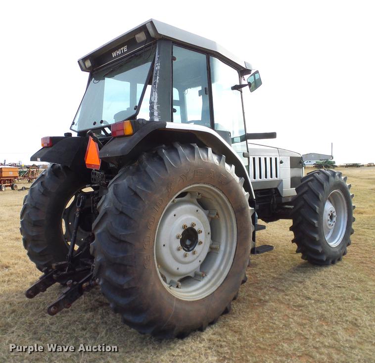 1992 White 6105 MFWD tractor in Guthrie, OK | Item DD1444 sold | Purple ...