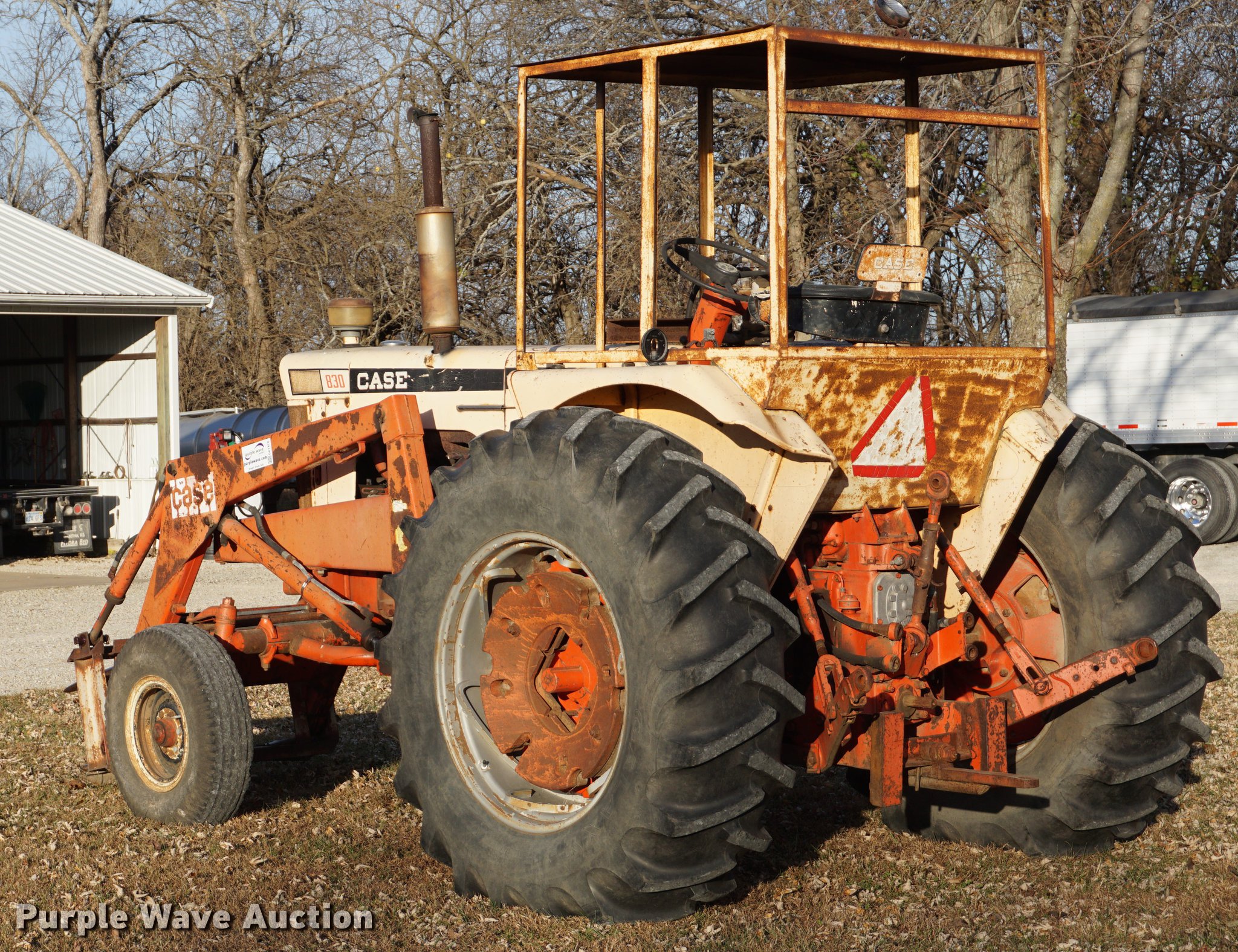 1968 Case 830 tractor in Lecompton, KS | Item DA1478 sold | Purple Wave