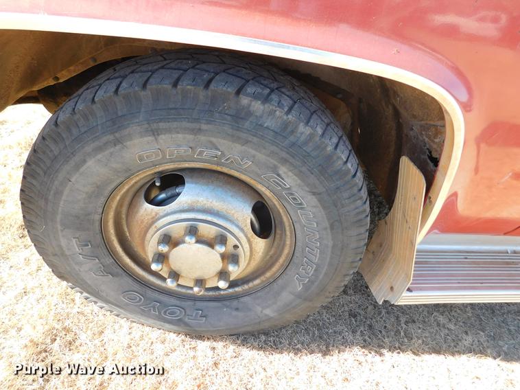 1981 GMC 3500 flatbed pickup truck in Laverne, OK | Item DC8454 sold ...