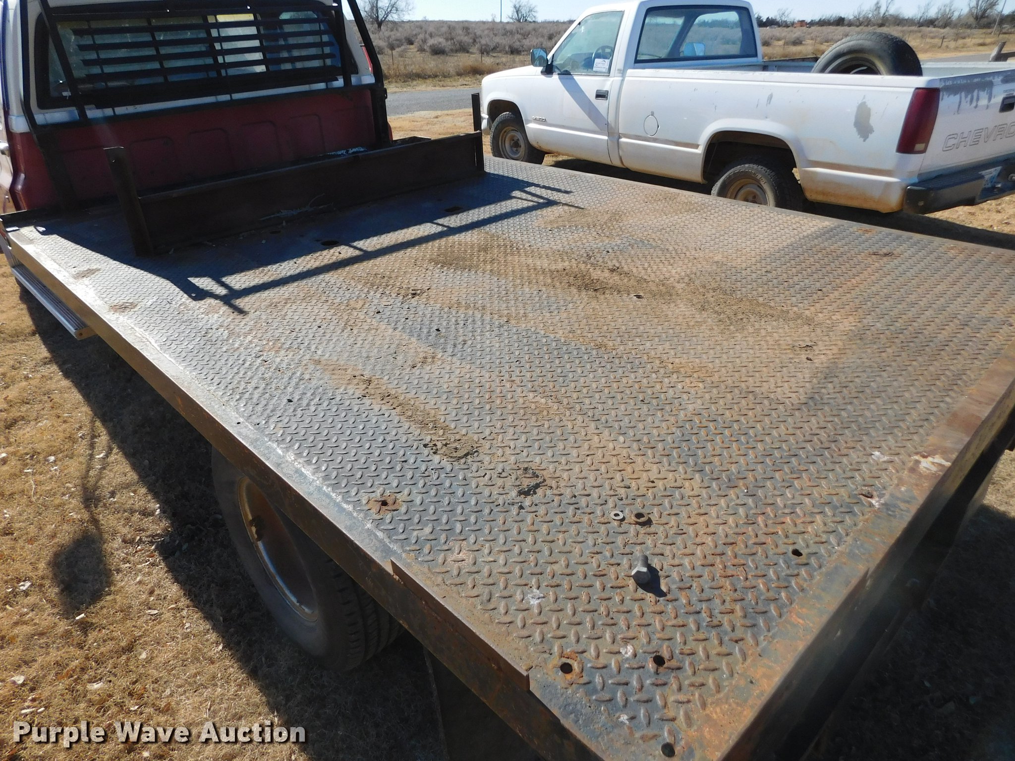 1981 GMC 3500 flatbed pickup truck in Laverne, OK | Item DC8454 sold ...