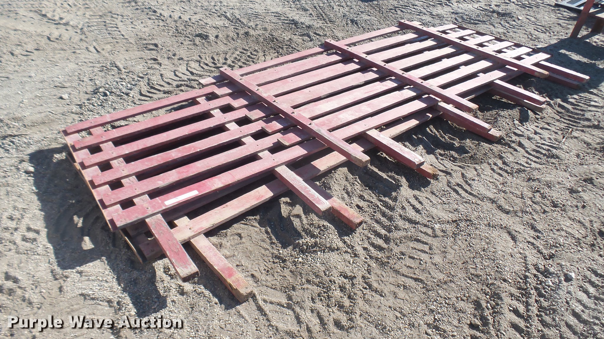 Wood stake sides in Park City, KS | Item DX9968 sold | Purple Wave