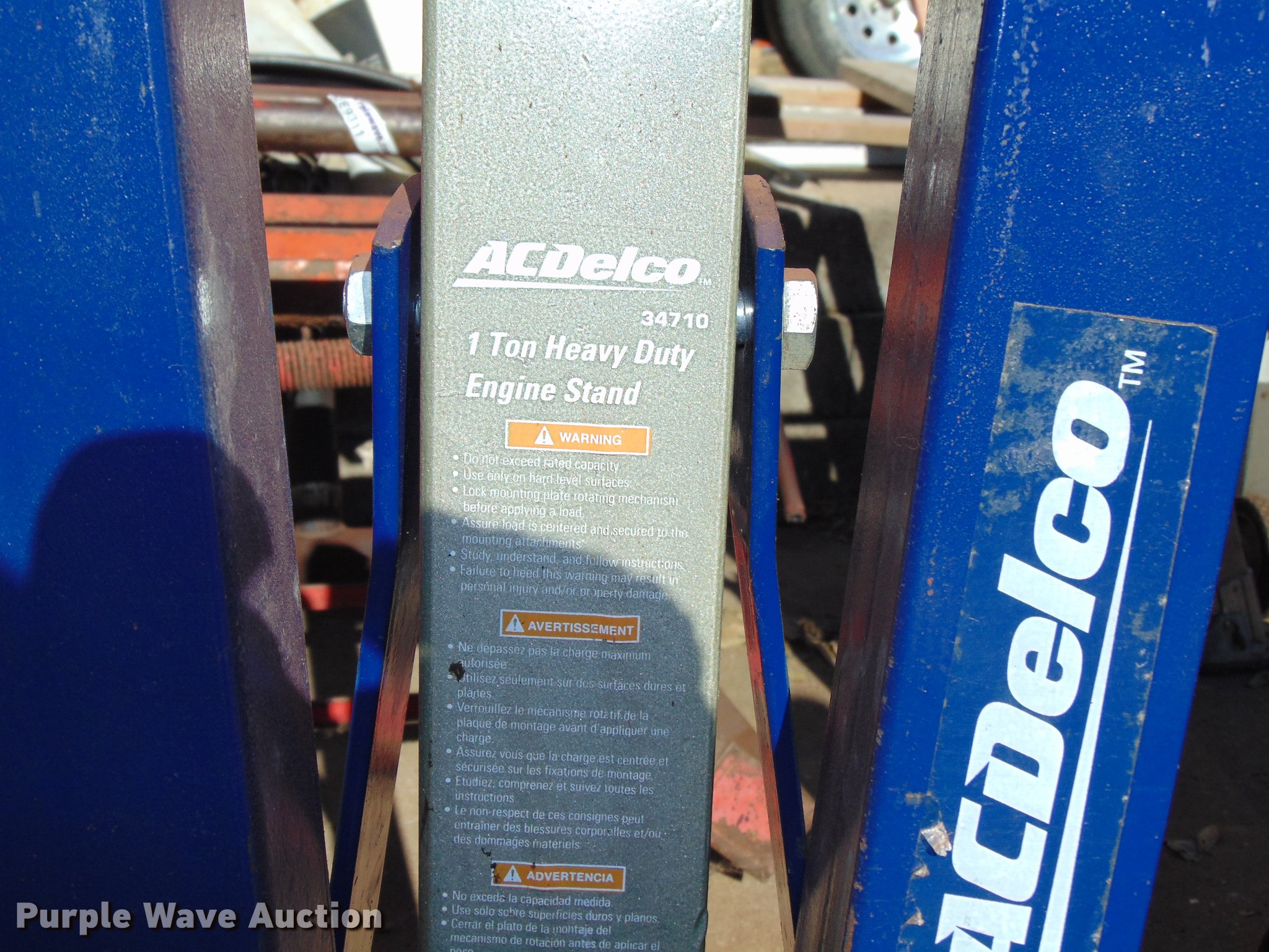 AC Delco 34710 engine stand in Burlington, IA | Item EE9317 sold ...