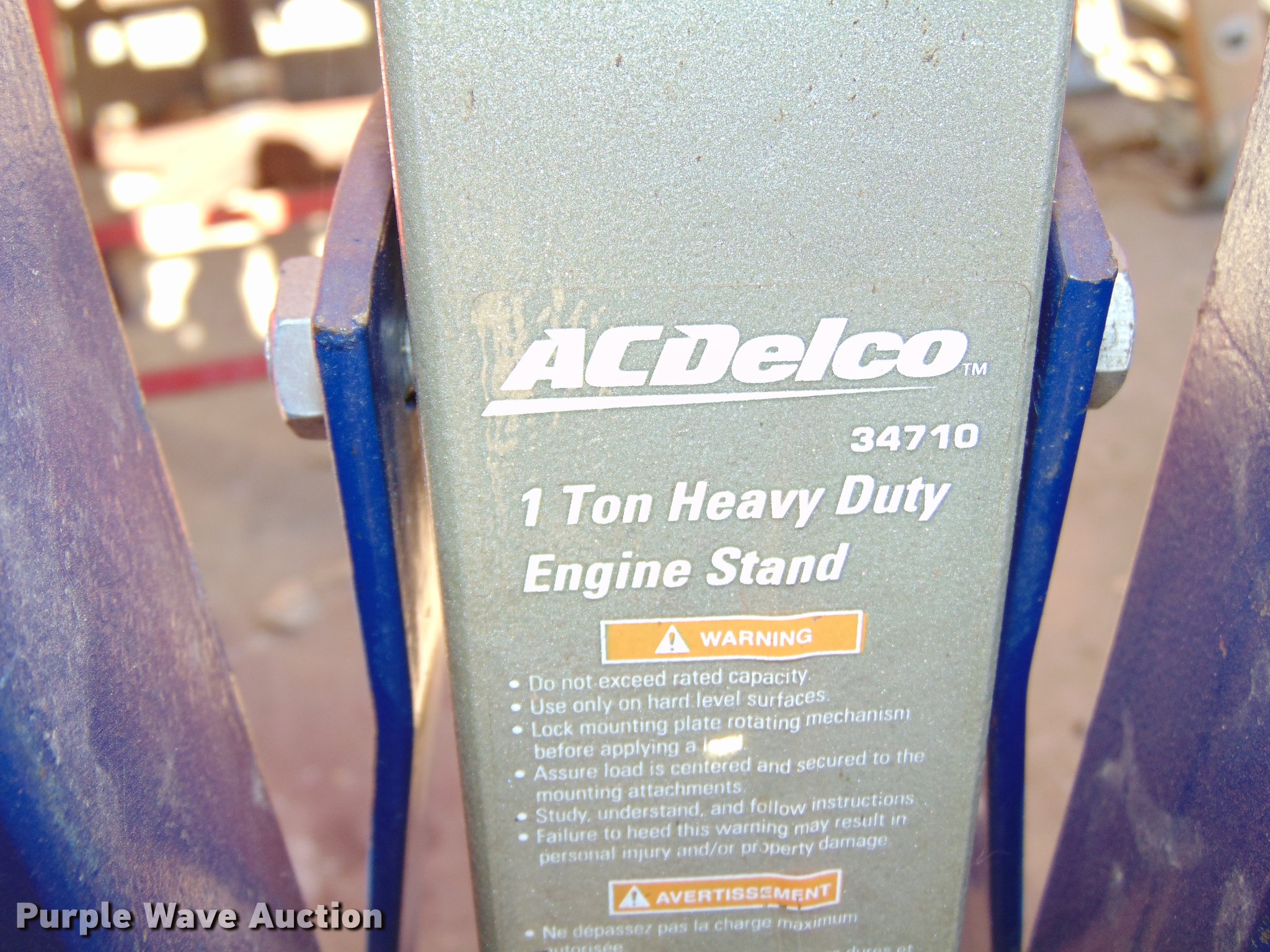 AC Delco 34710 engine stand in Burlington, IA | Item EE9317 sold ...