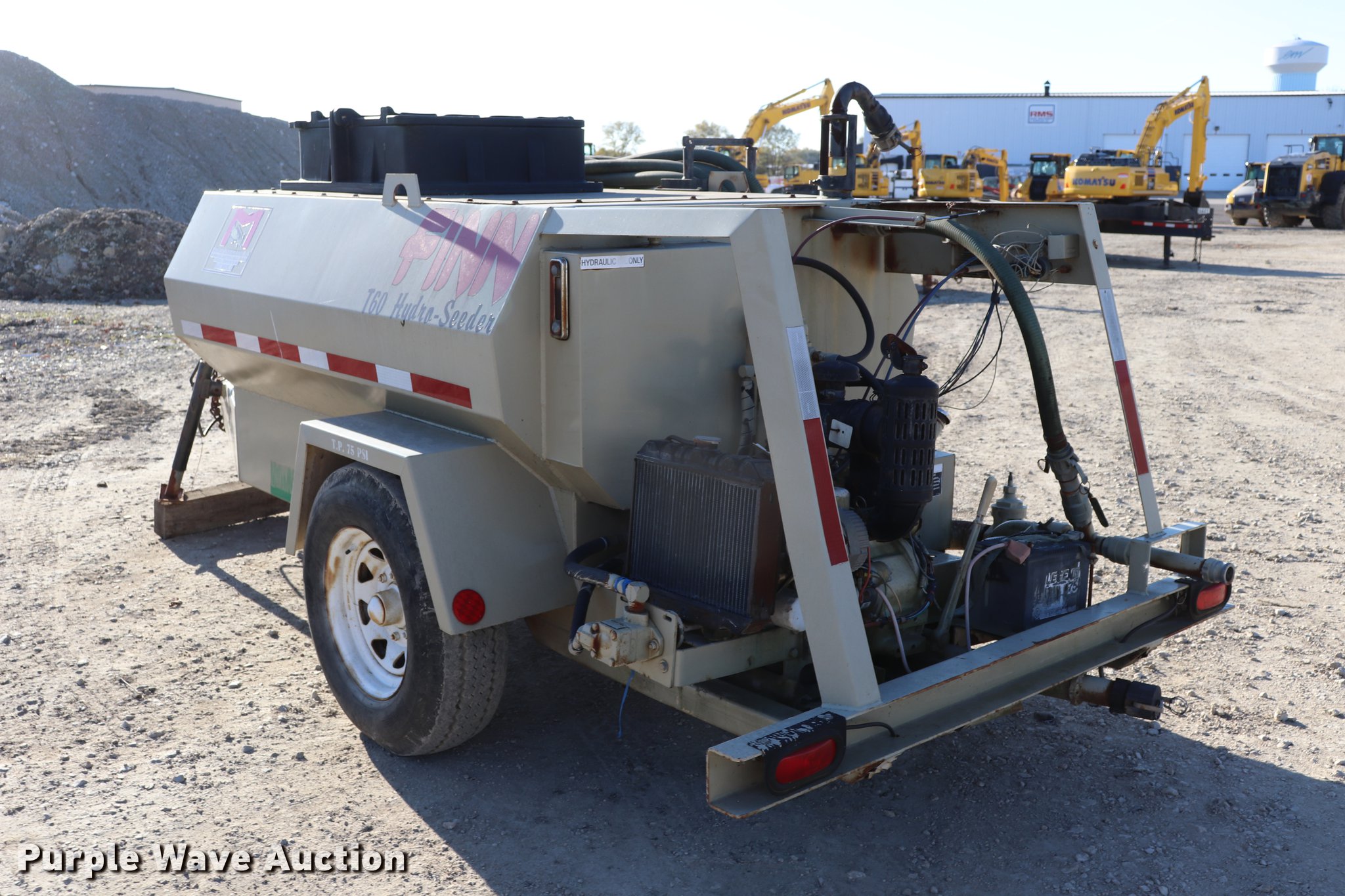 Finn T60-TD Hydroseeder trailer in East Moline, IL | Item DC6361 sold ...