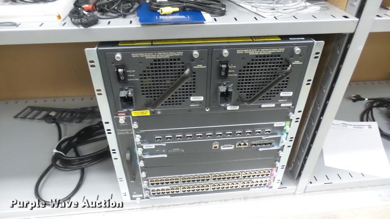 Cisco WS-C4507R+E chassis switch in Newton, KS | Item DX9902 sold ...