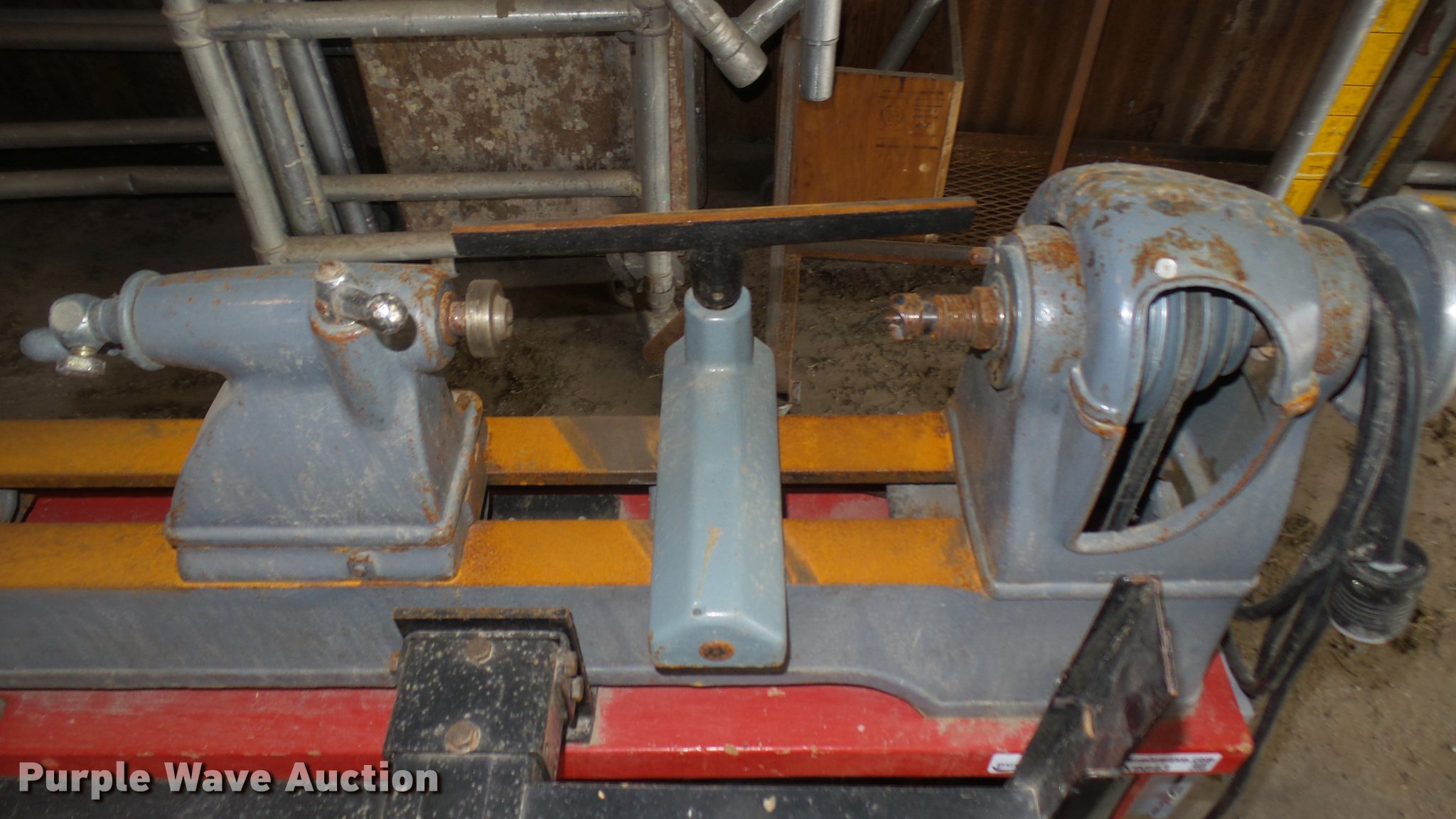 Delta Milwaukee wood lathe in El Dorado, KS | Item DX9843 sold | Purple ...