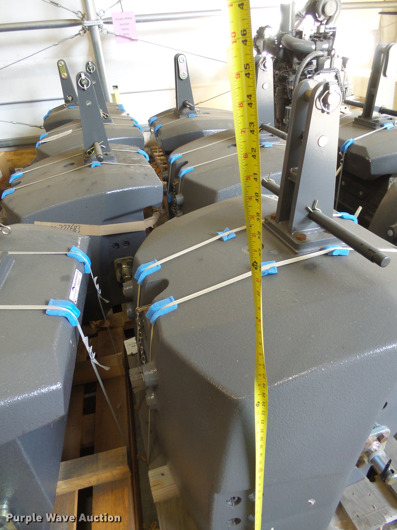 (4) Massey Ferguson tractor weights in Jackson, MN | Item DX9019 sold ...