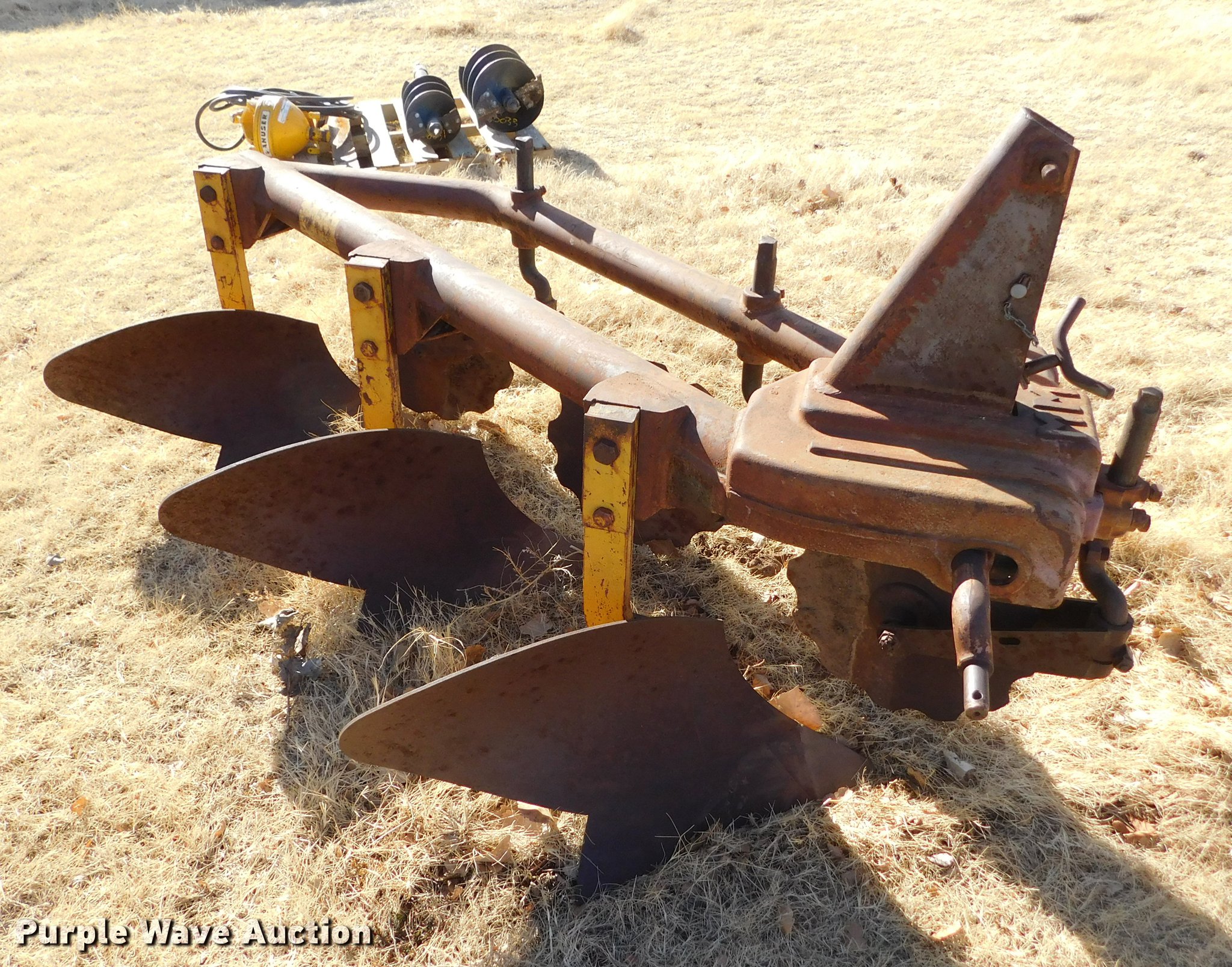 Minneapolis Moline three bottom plow in Laverne, OK | Item BU9615 sold ...