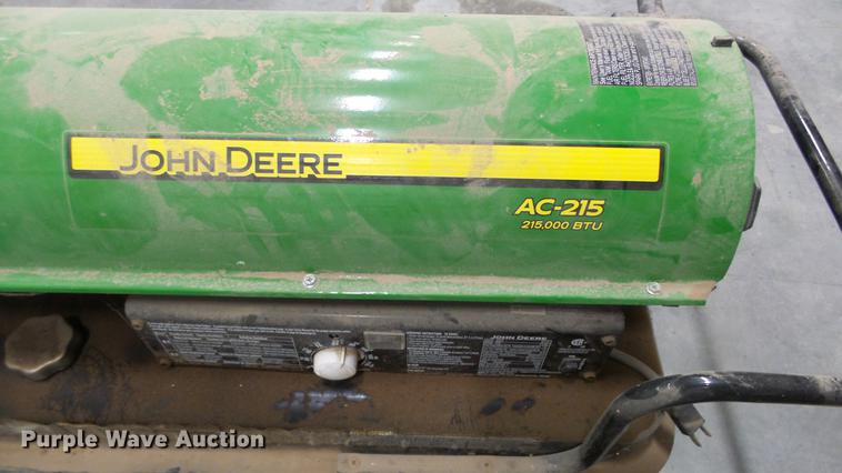 John Deere AC-215 heater in Lyons, KS | Item BD9521 sold | Purple Wave