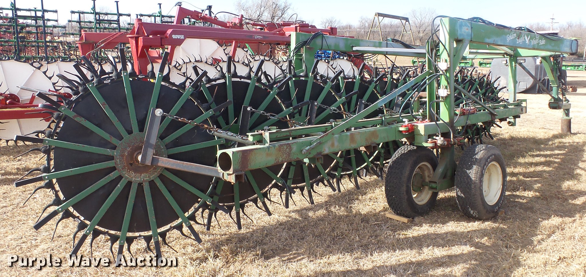 2004 Circle C Golden Eagle hay rake in Lyons, KS | Item DC2407 sold ...
