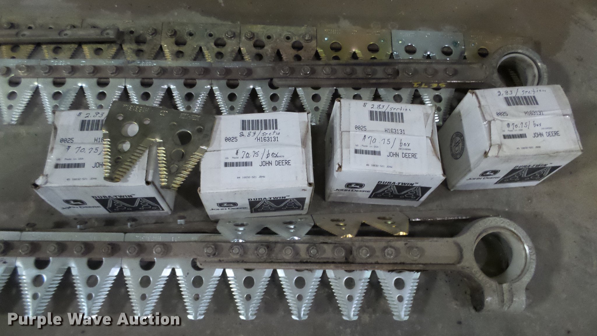 (6) sickle bar sections with knives in Lyons, KS | Item DK9036 sold ...