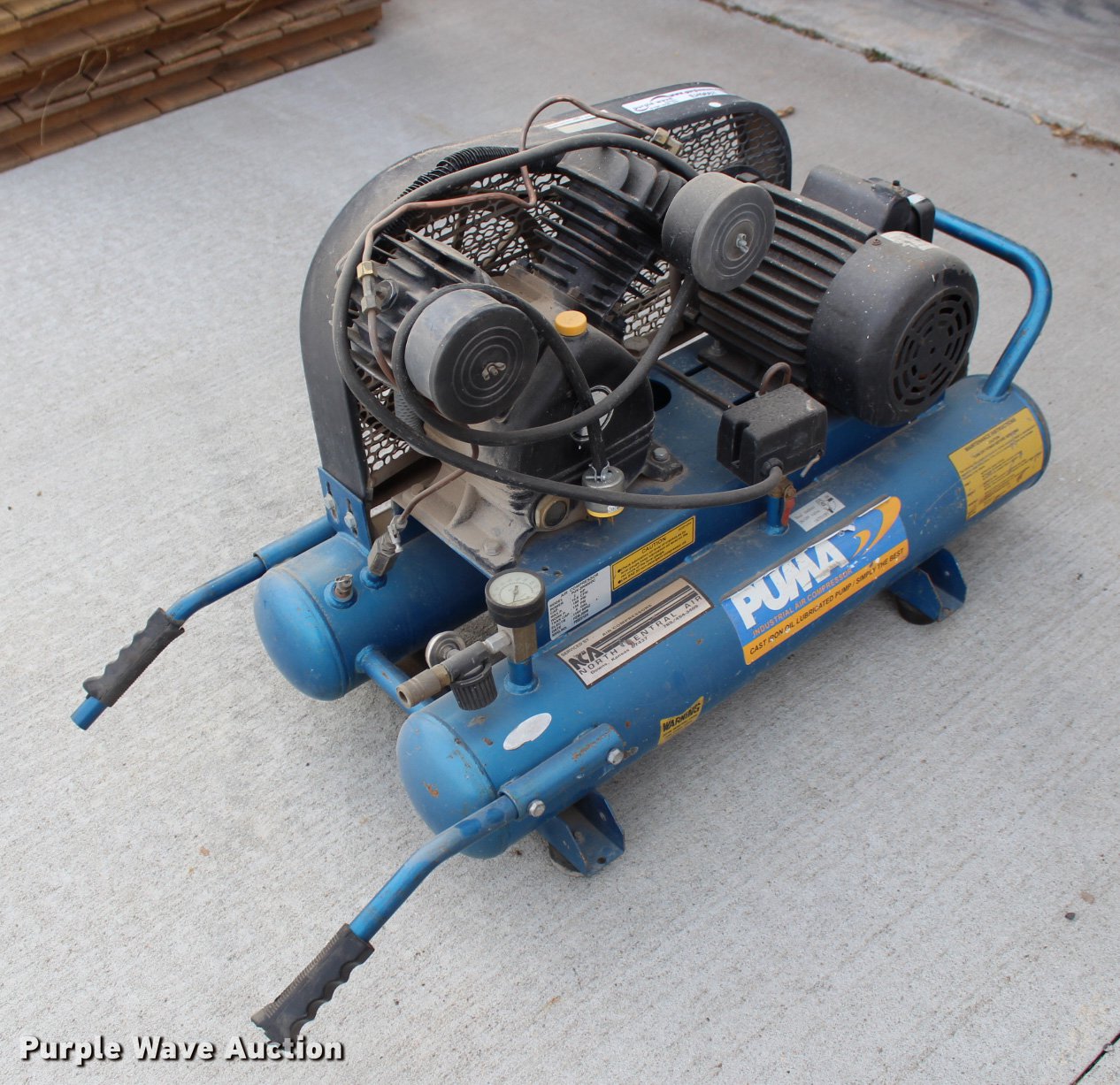 Puma PUK-2008MDC air compressor in Phillipsburg, KS | Item EH9667 sold ...