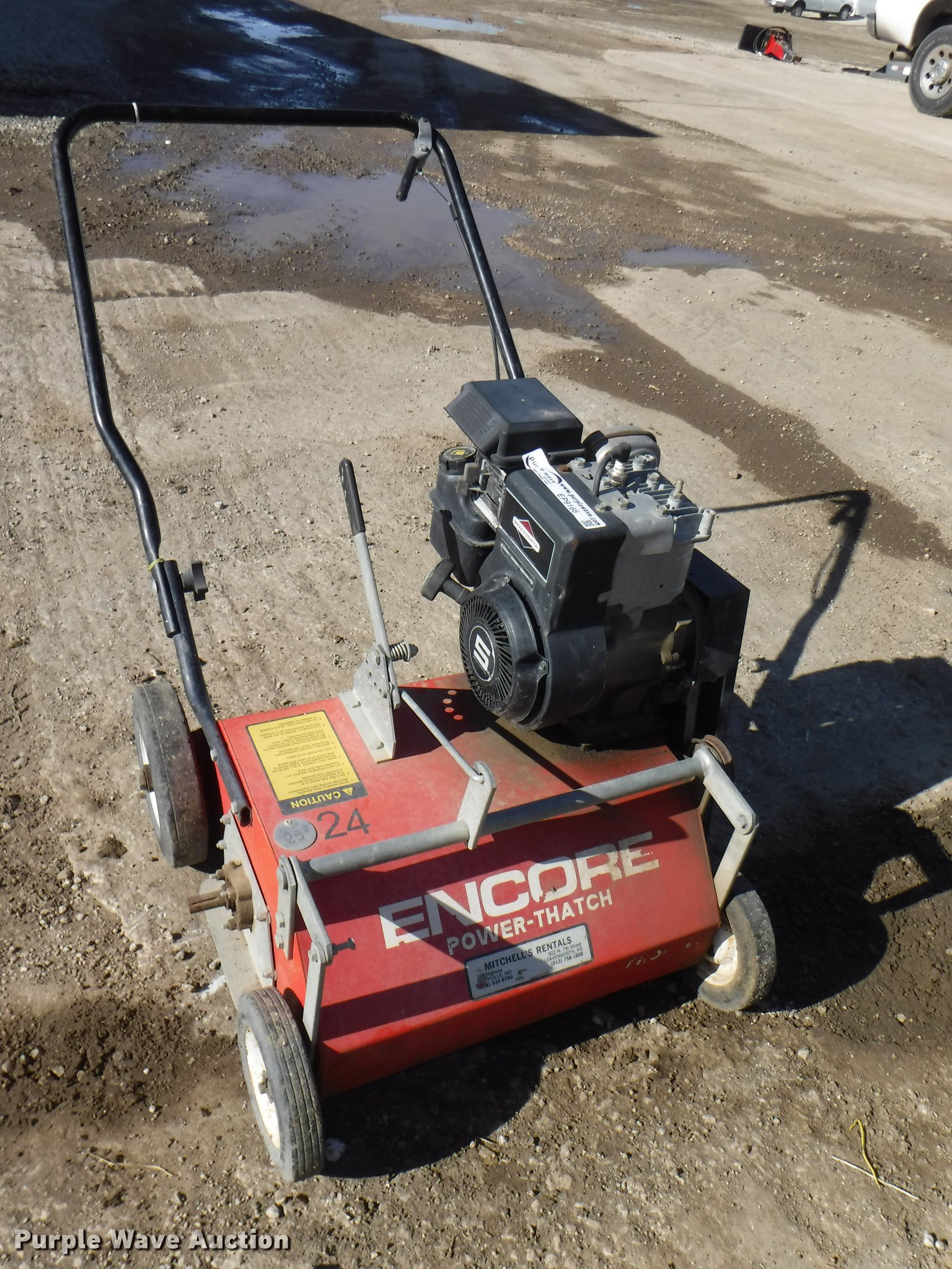 Encore 25T100 power thatcher in Paola, KS | Item EP9166 sold | Purple Wave