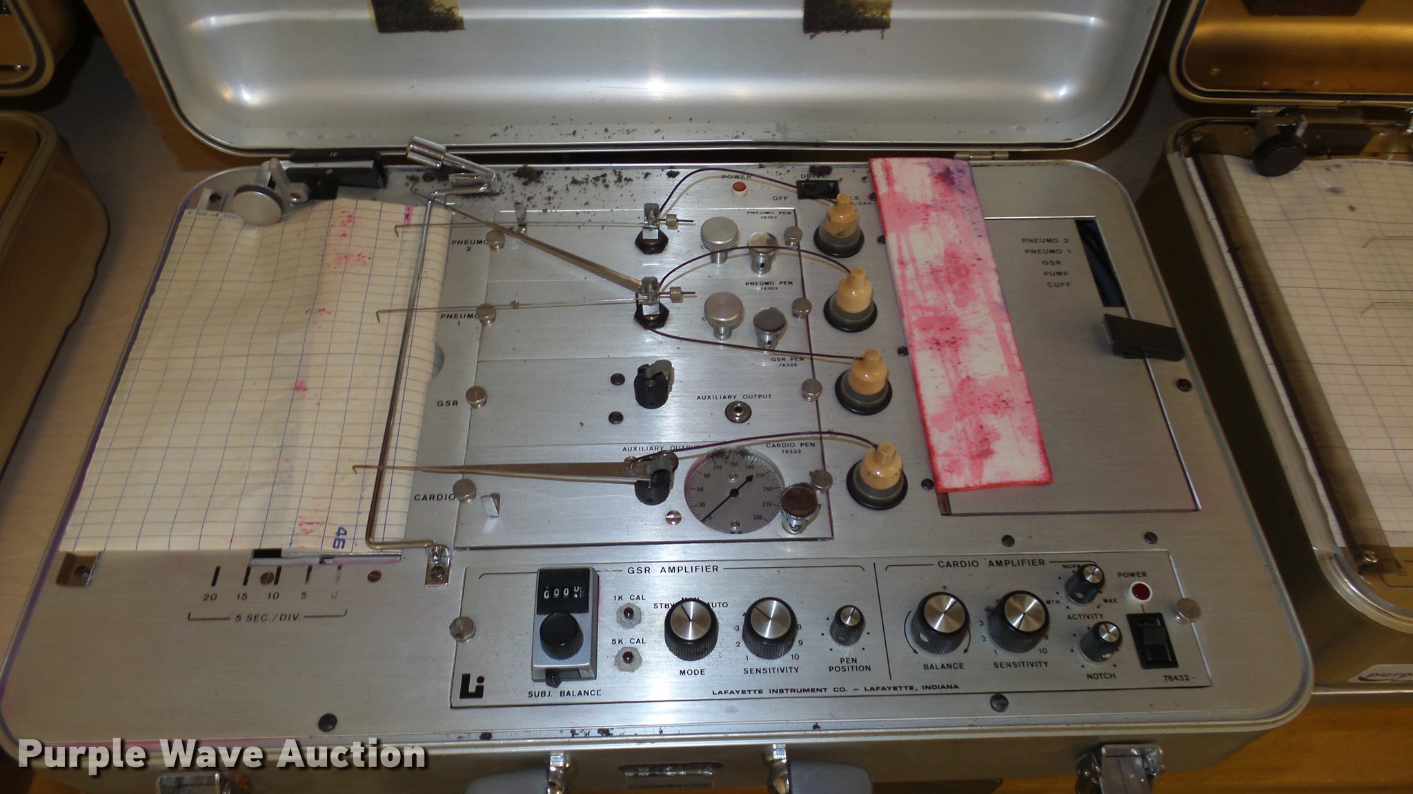 (3) polygraph machines in Wichita, KS | Item EF9485 sold | Purple Wave