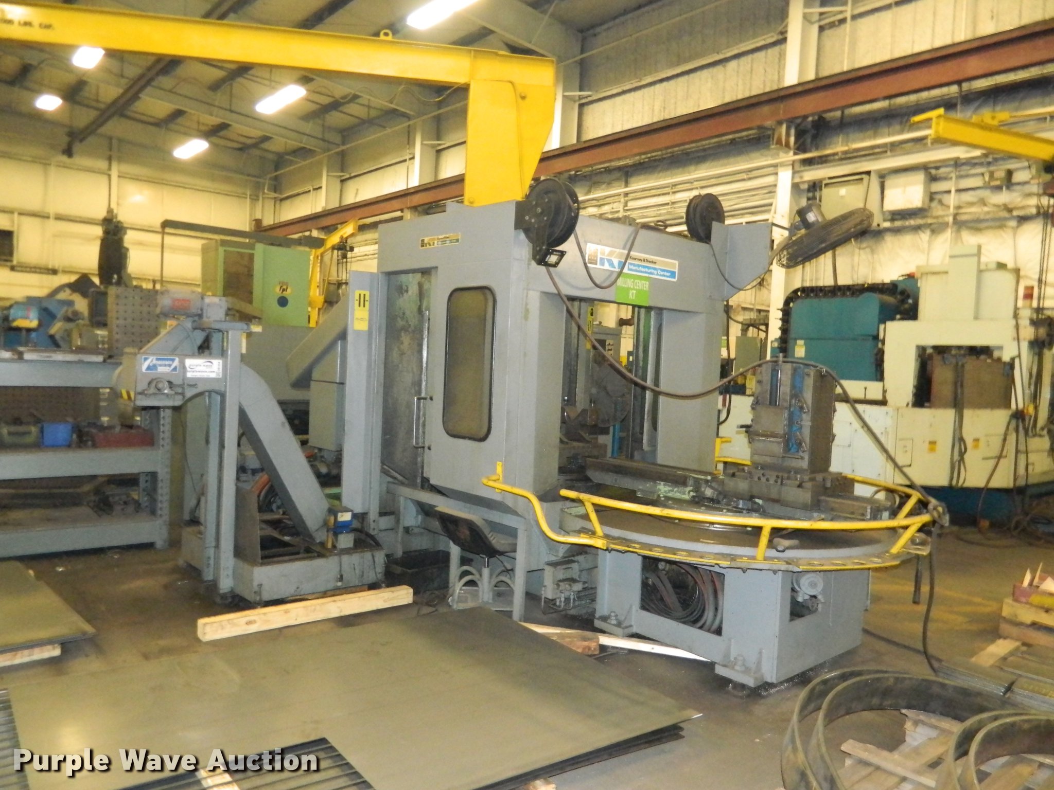 1991 K&T 1015 HMC mill in Concordia, KS | Item DB1234 sold | Purple Wave
