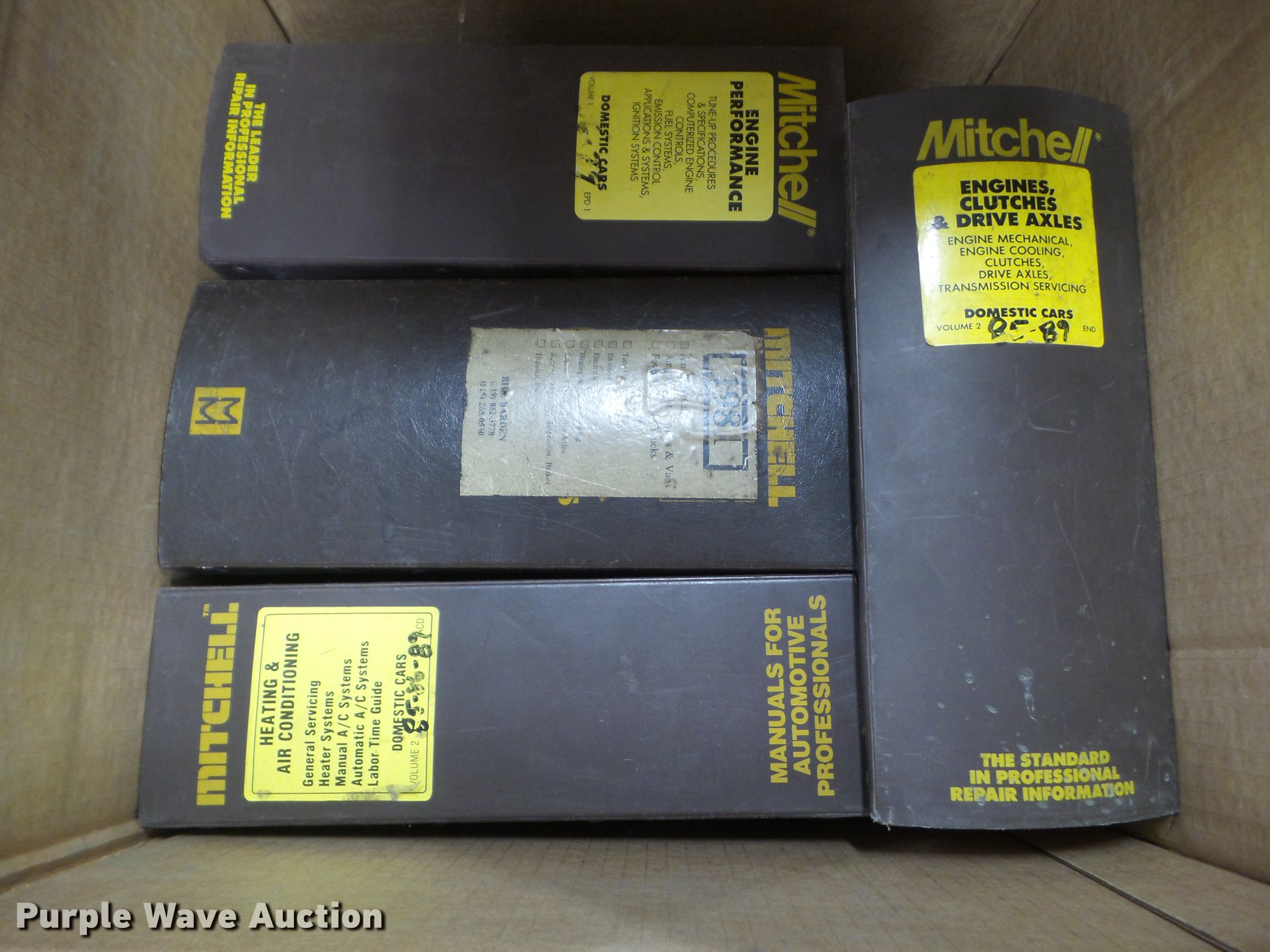 Mitchell automotive books in Des Moines, IA | Item DZ9201 sold | Purple ...