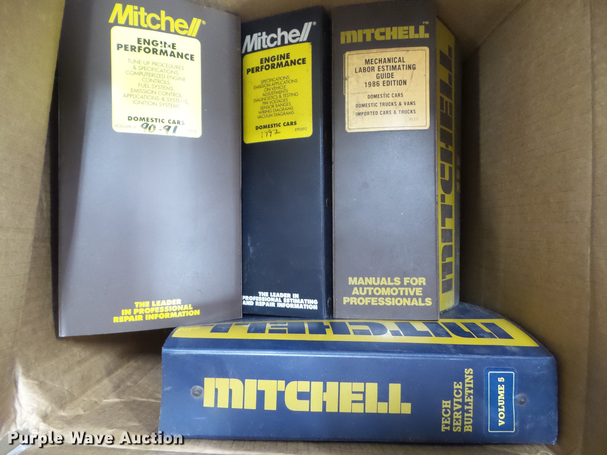Mitchell automotive books in Des Moines, IA | Item DZ9201 sold | Purple ...