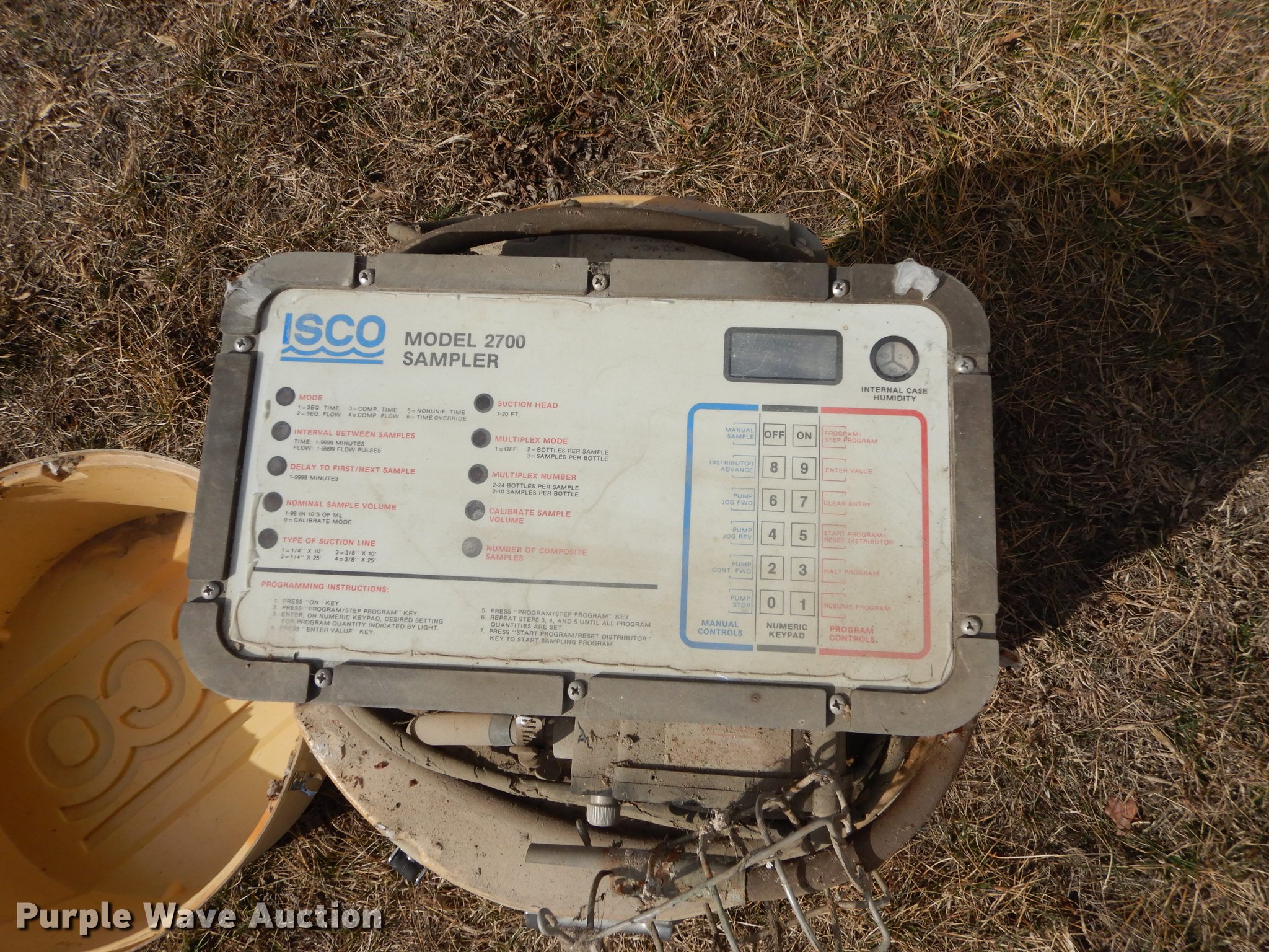 Isco 2700 sampler in Bern, KS | Item EN9042 sold | Purple Wave