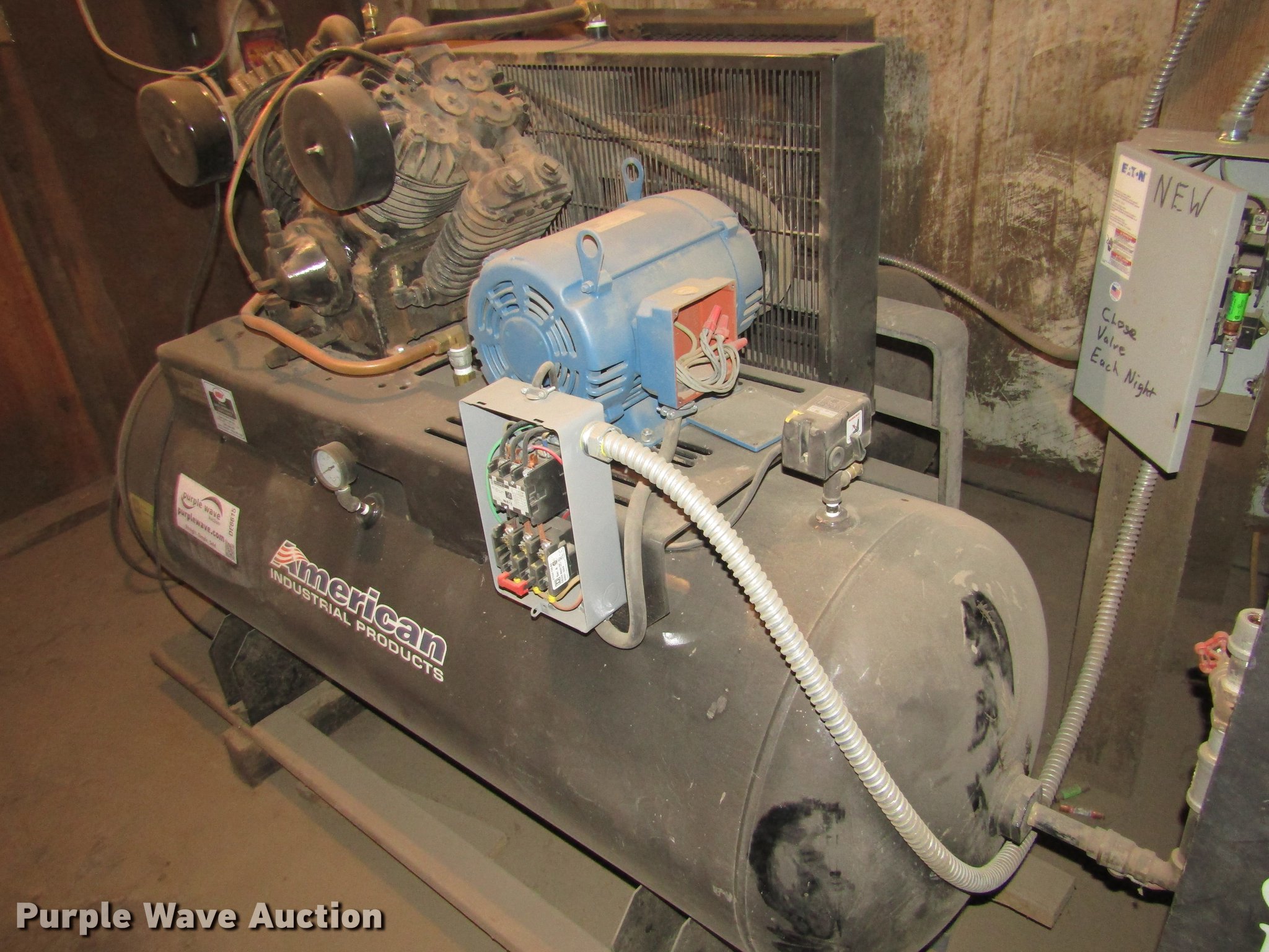 American Industrial CI1023E120H air compressor in Dodge City, KS | Item ...