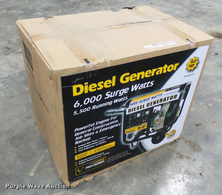 Pro Series generator in Richmond, MO | Item DD9032 sold | Purple Wave