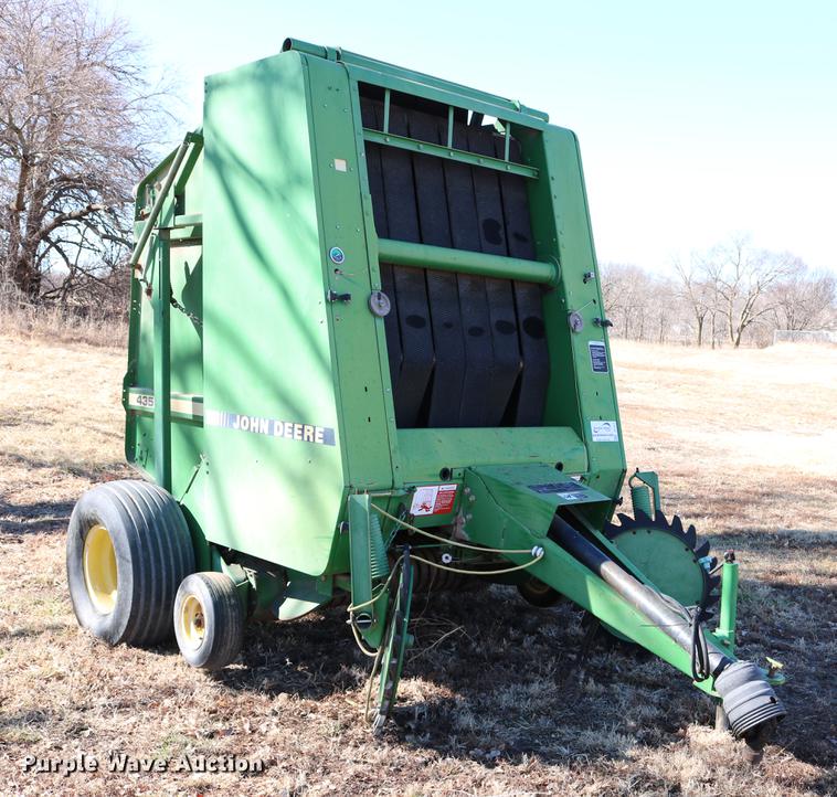 1993 John Deere 435 round baler in Delphos, KS | Item DC3513 sold ...
