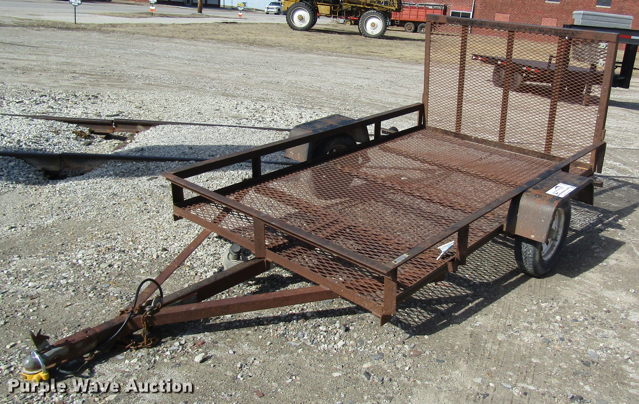 1996 Buck utility trailer in Waverly, MO | Item DC4479 sold | Purple Wave