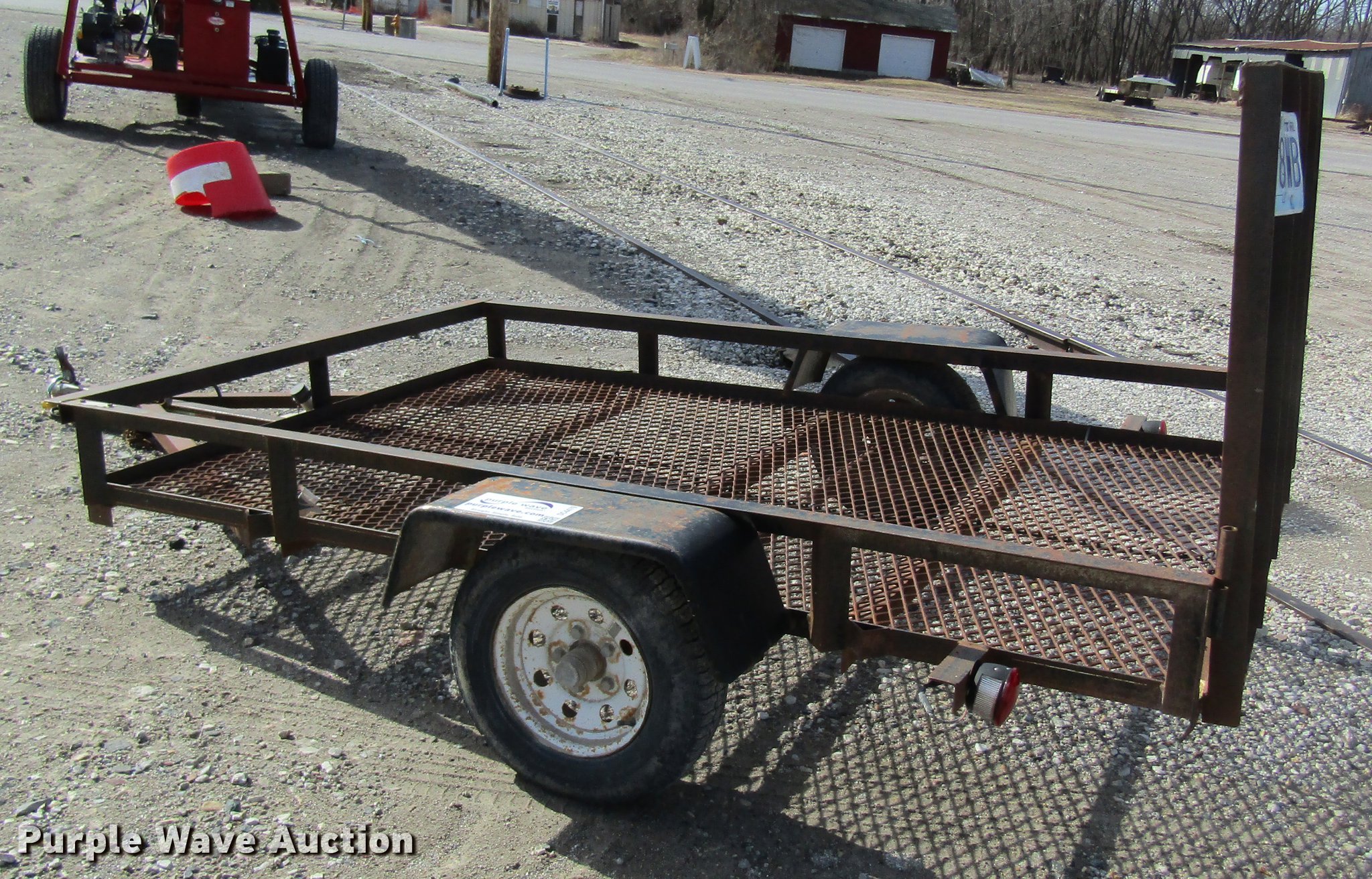 1996 Buck utility trailer in Waverly, MO | Item DC4479 sold | Purple Wave