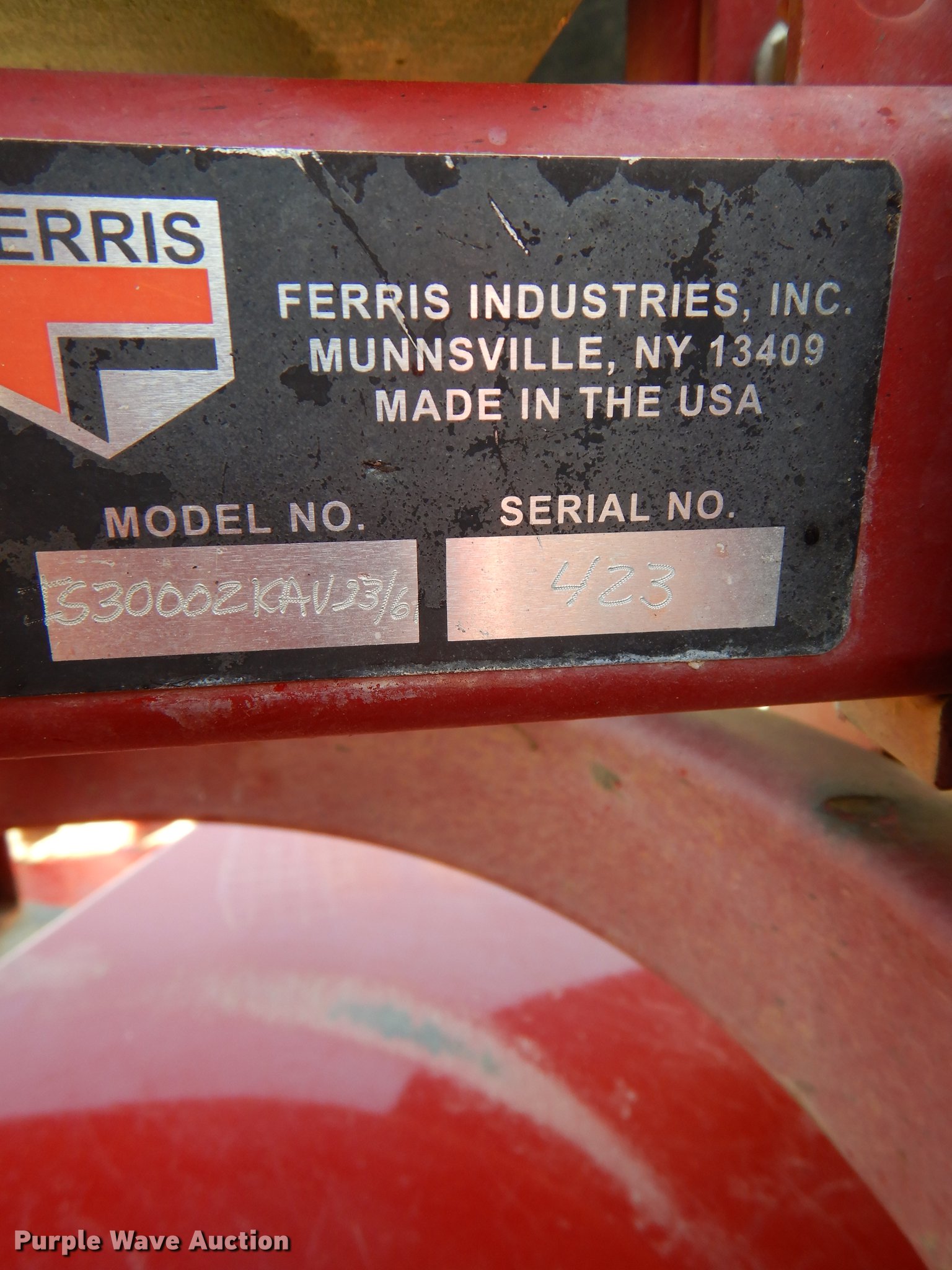2003 Ferris IS3000 ZTR lawn mower in Hillsdale, KS | Item EN9087 sold ...