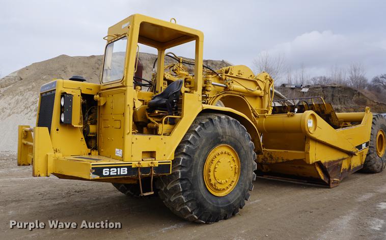 1985 Caterpillar 621B conventional scraper in Leavenworth, KS | Item ...