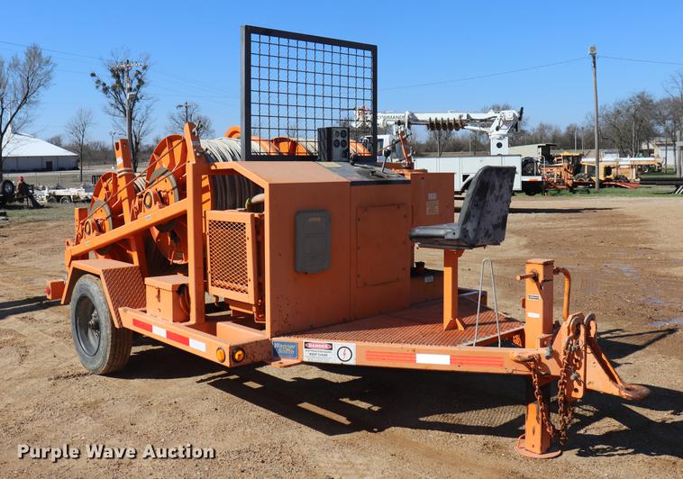 Wagner Smith T-4DP-36 cable puller trailer in Hugo, OK | Item EJ9763 ...