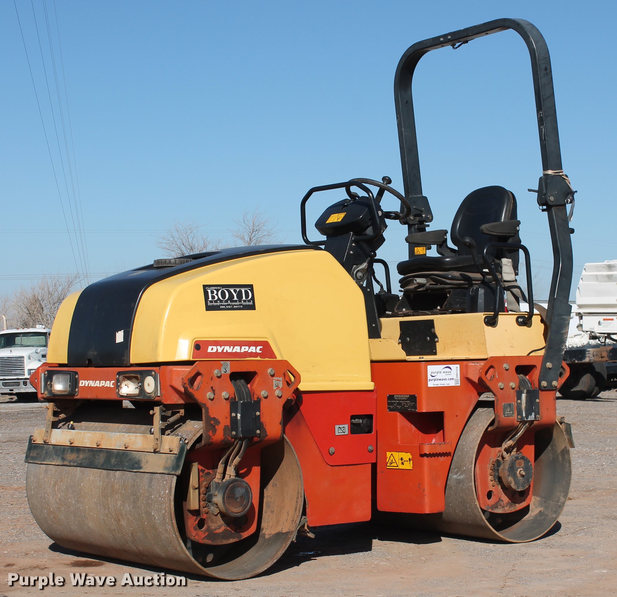 2012 Dynapac CC1200 double drum vibratory compactor in Edmond, OK ...