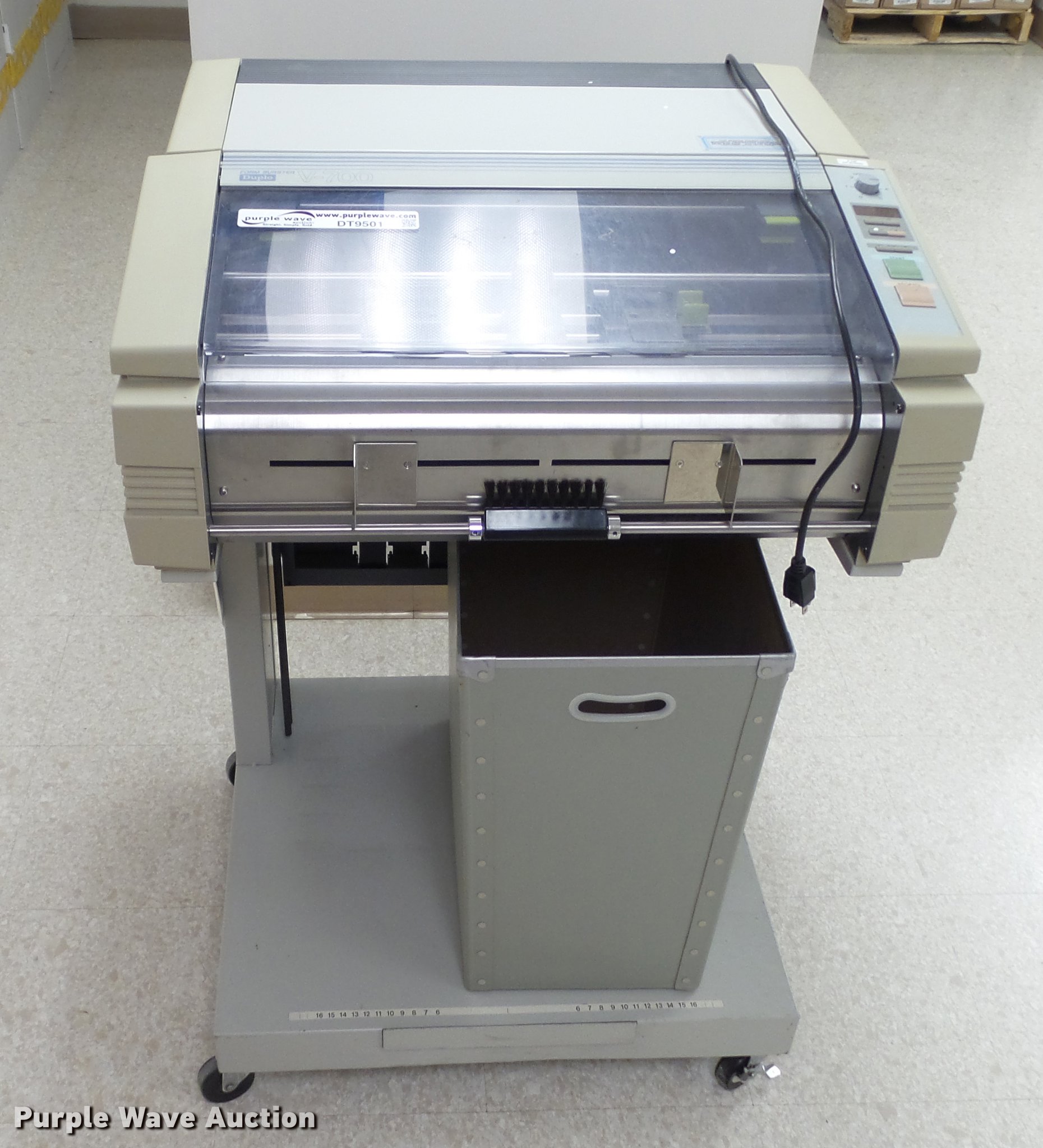 Duplo V700 form burster in Pratt, KS | Item DT9501 sold | Purple Wave