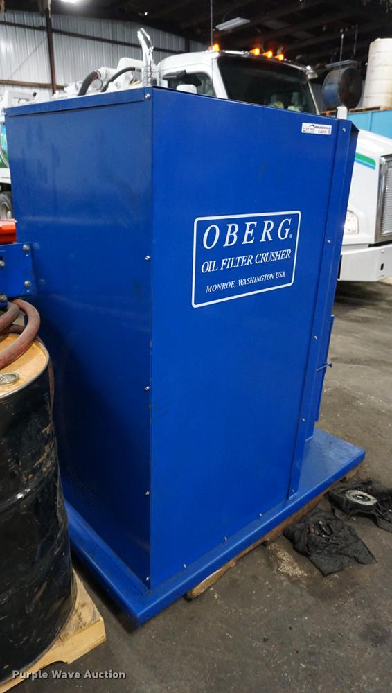 Oberg P300 oil filter crusher in Kansas City, MO | Item EJ9273 sold ...